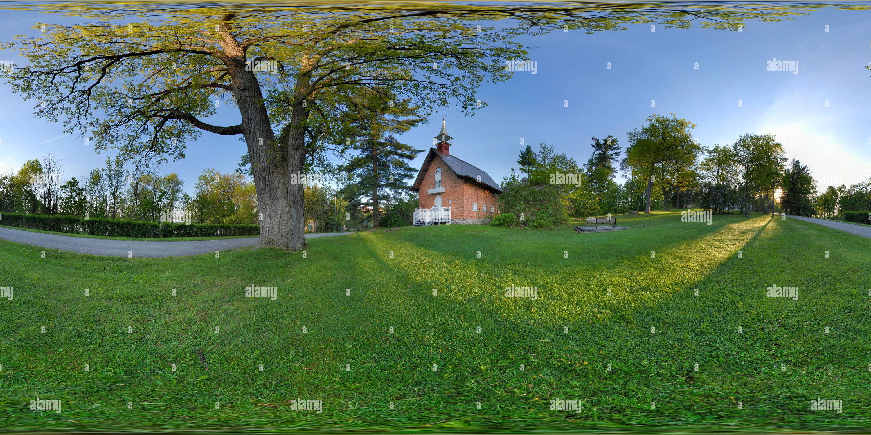 360° view of The Granary, Manoir Papineau, Quebec - Alamy