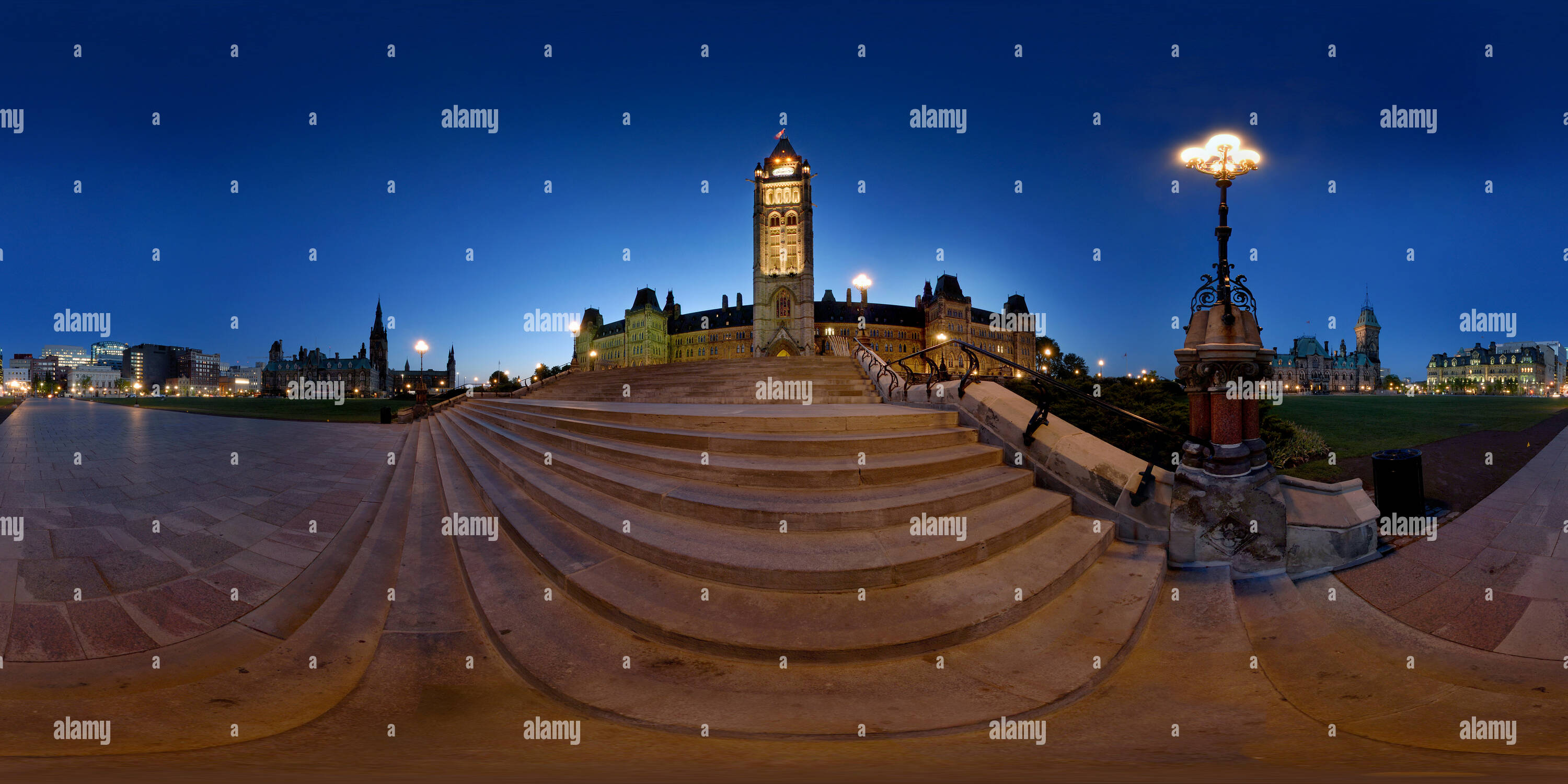 360° view of Centre Block, Parliament Buildings, Ottawa - Alamy
