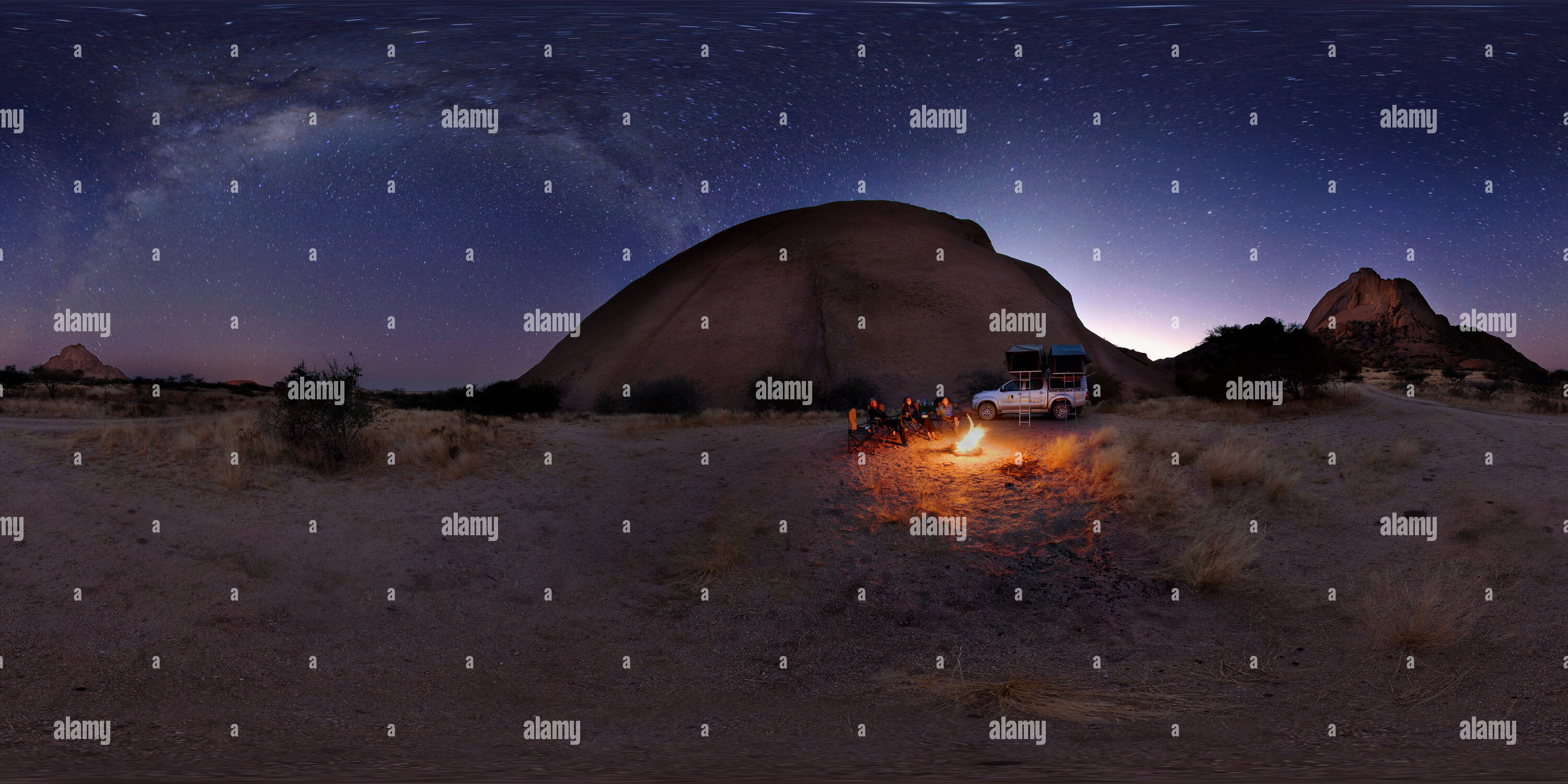 360° view of Spitzkoppe Nature Reserve, Namibia - Alamy