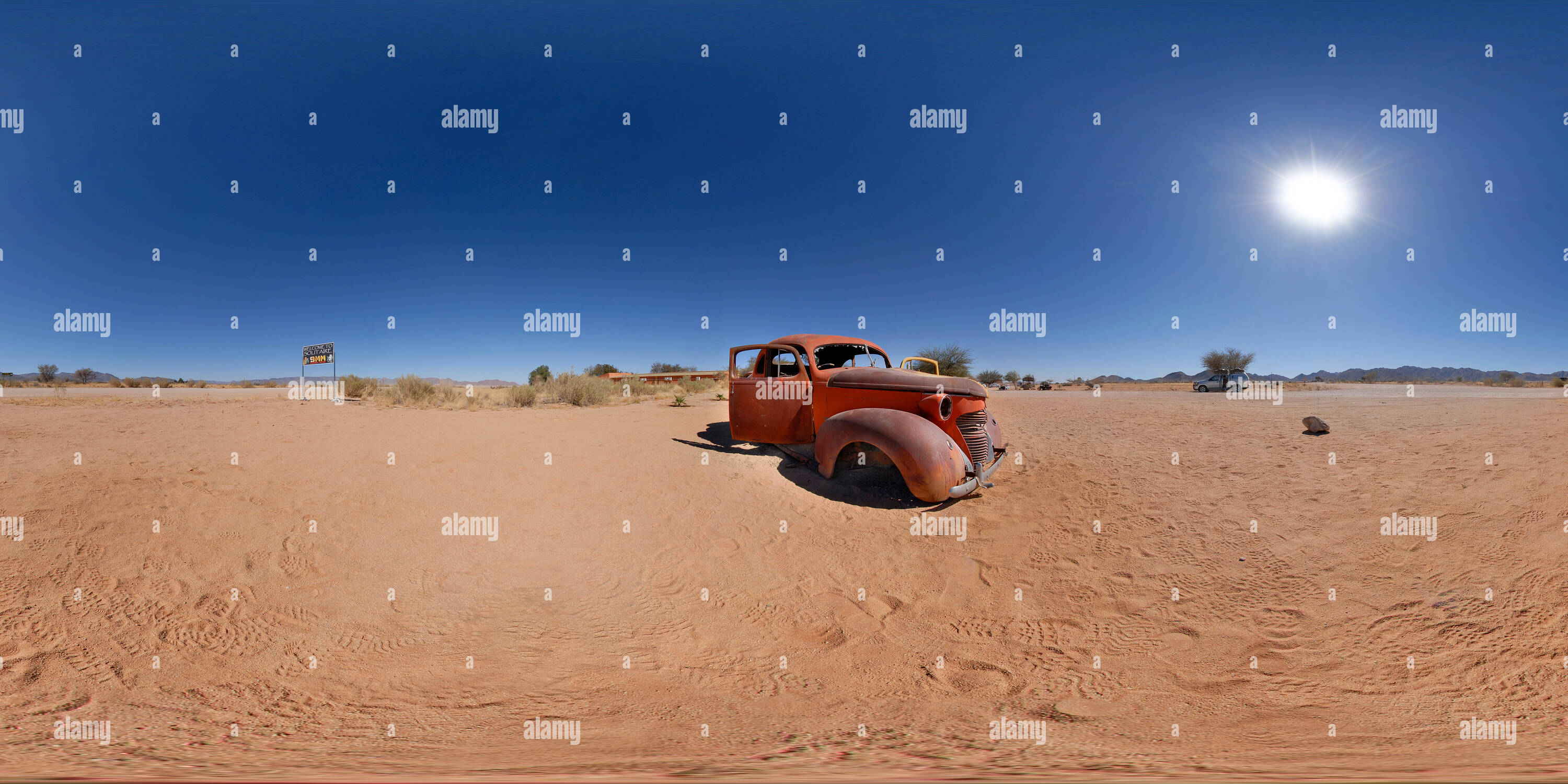 360° view of Welcome to Solitaire, Namibia - Alamy