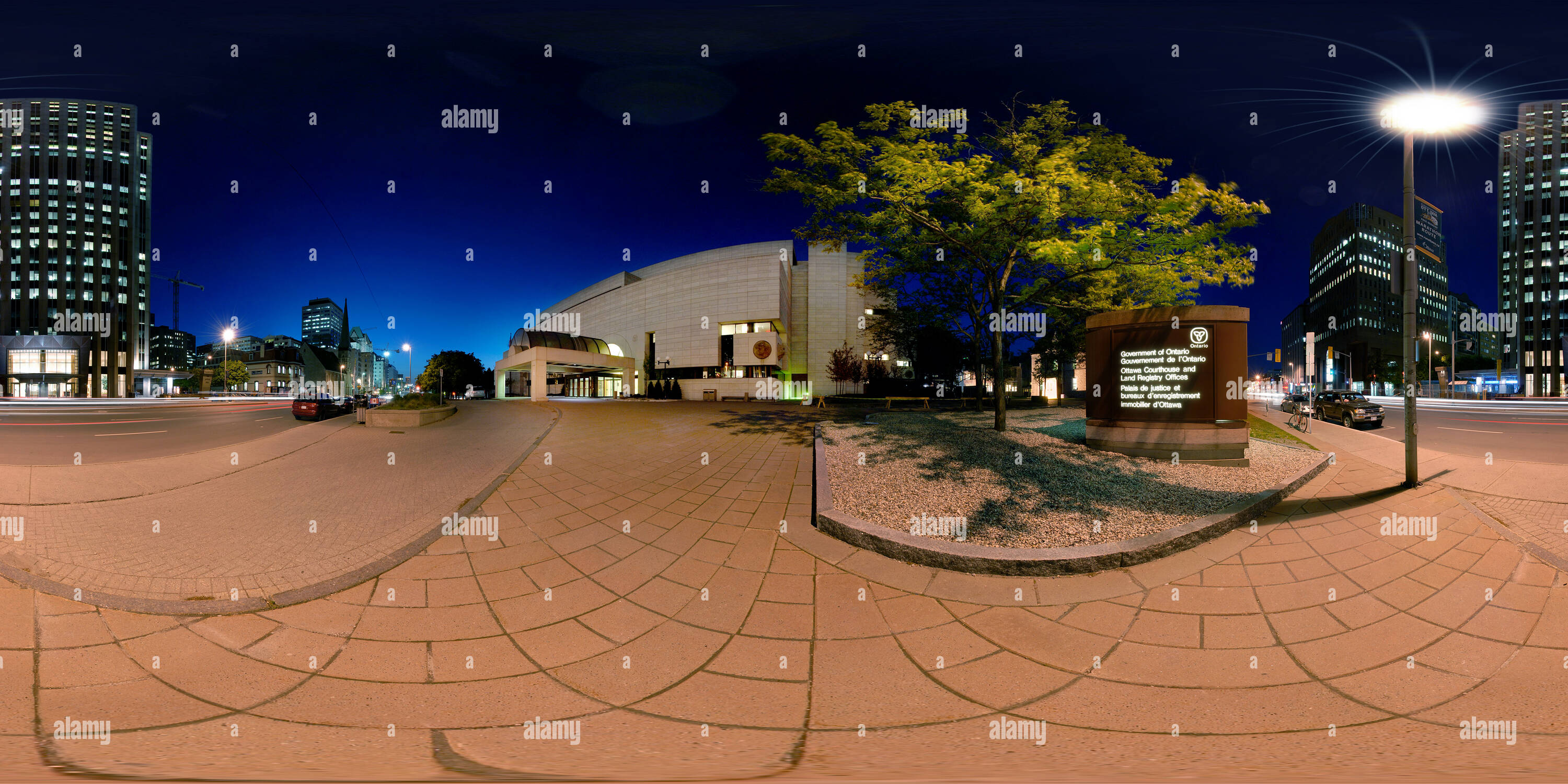 360° view of Ottawa Courthouse and Land Registry Offices - Alamy