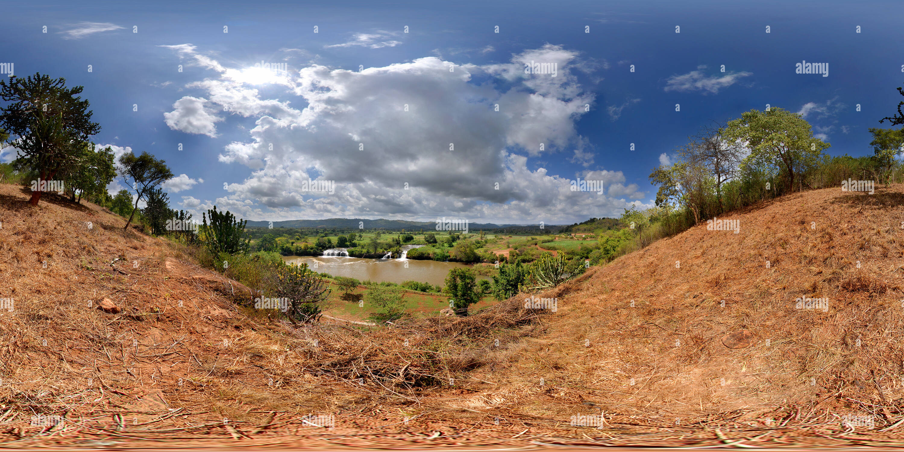 360° view of View over the Sagana River, Kenya - Alamy