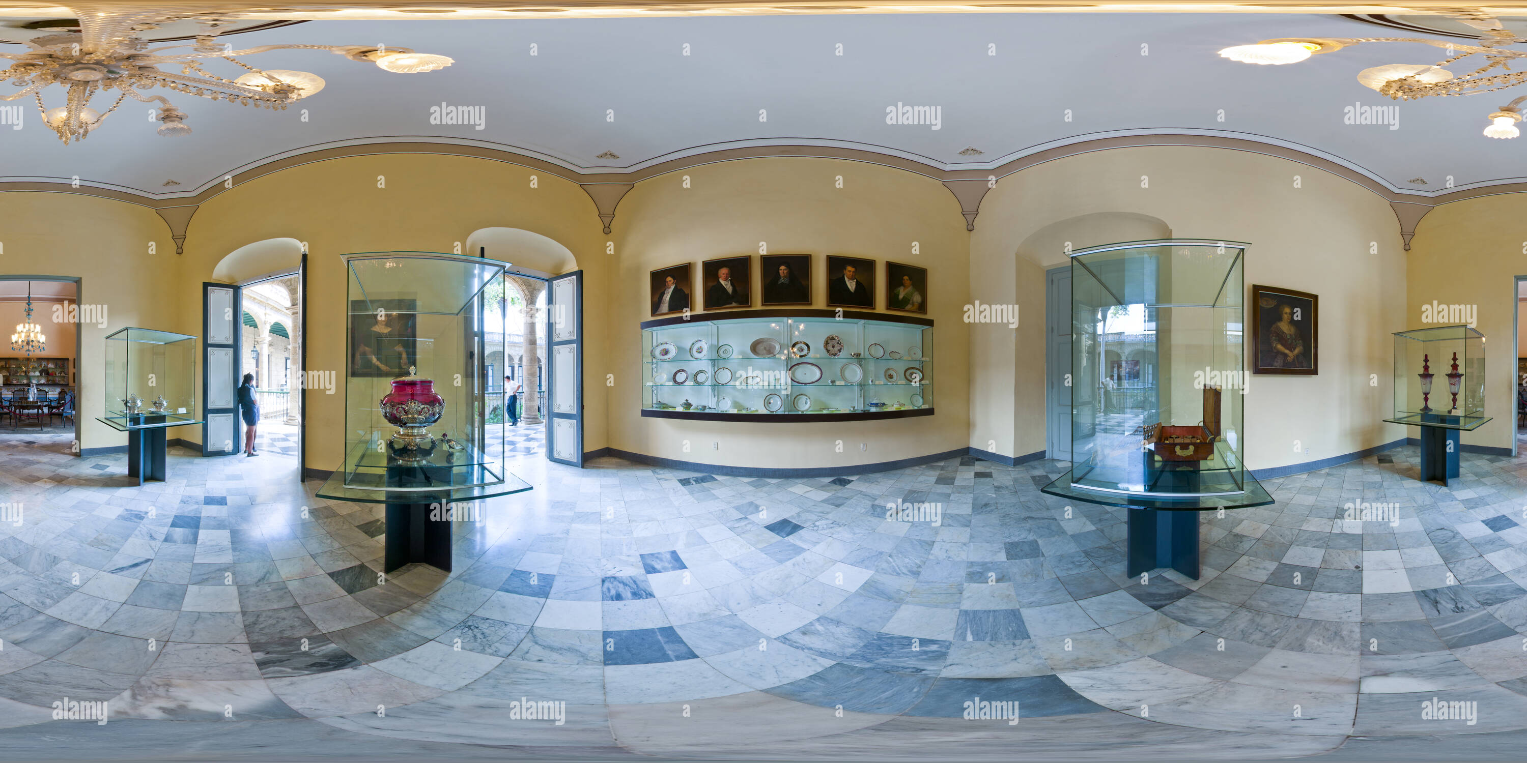 360° view of Museum of the city Pano10 - Alamy