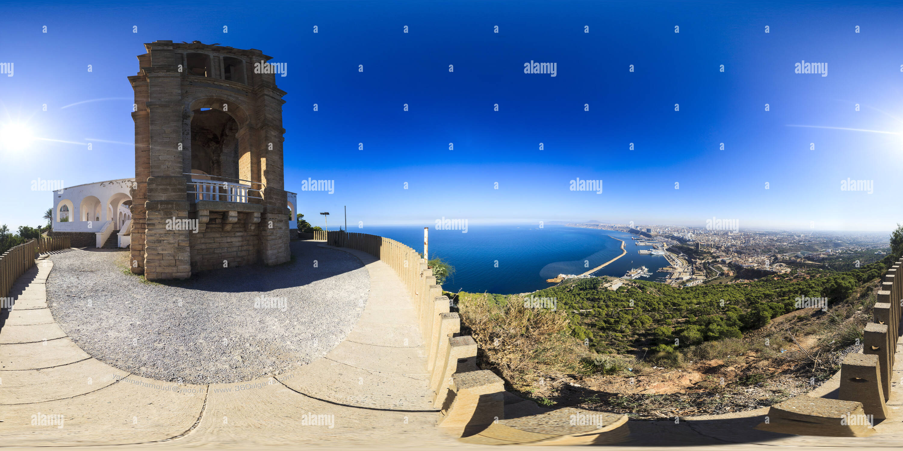 360° view of Santa Cruz Oran - Alamy
