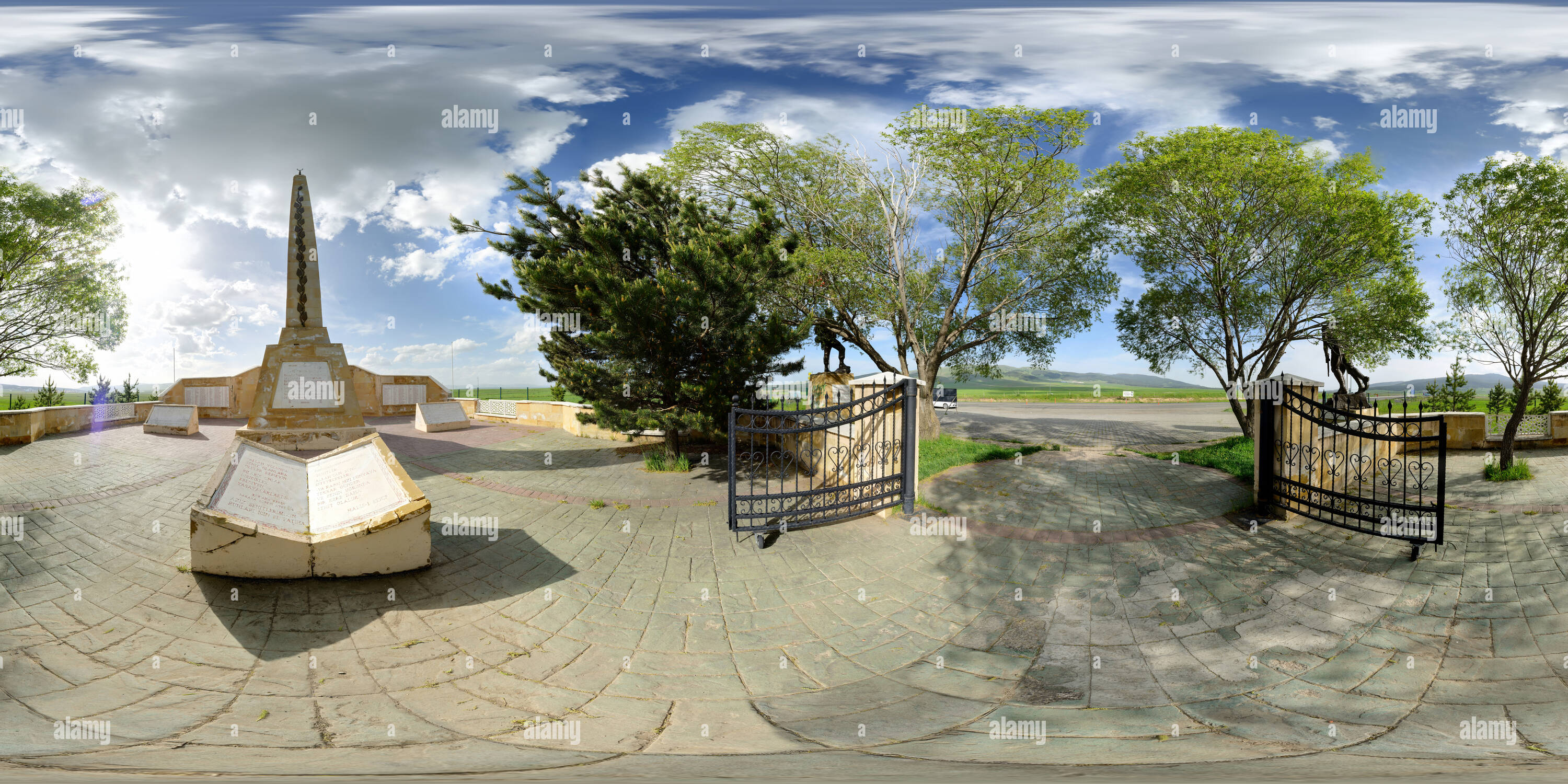 360° view of Sarıkamış Şehitler Anıtı - Alamy