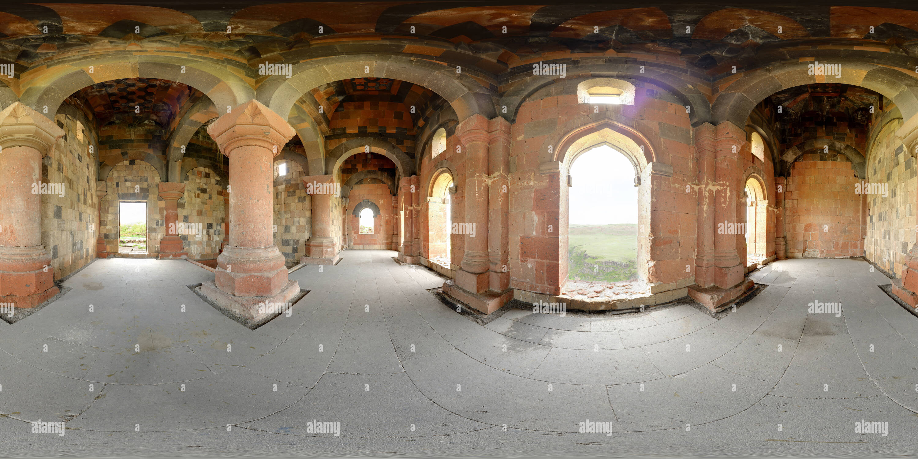 360° view of Ebul Manucehr Camii - Alamy