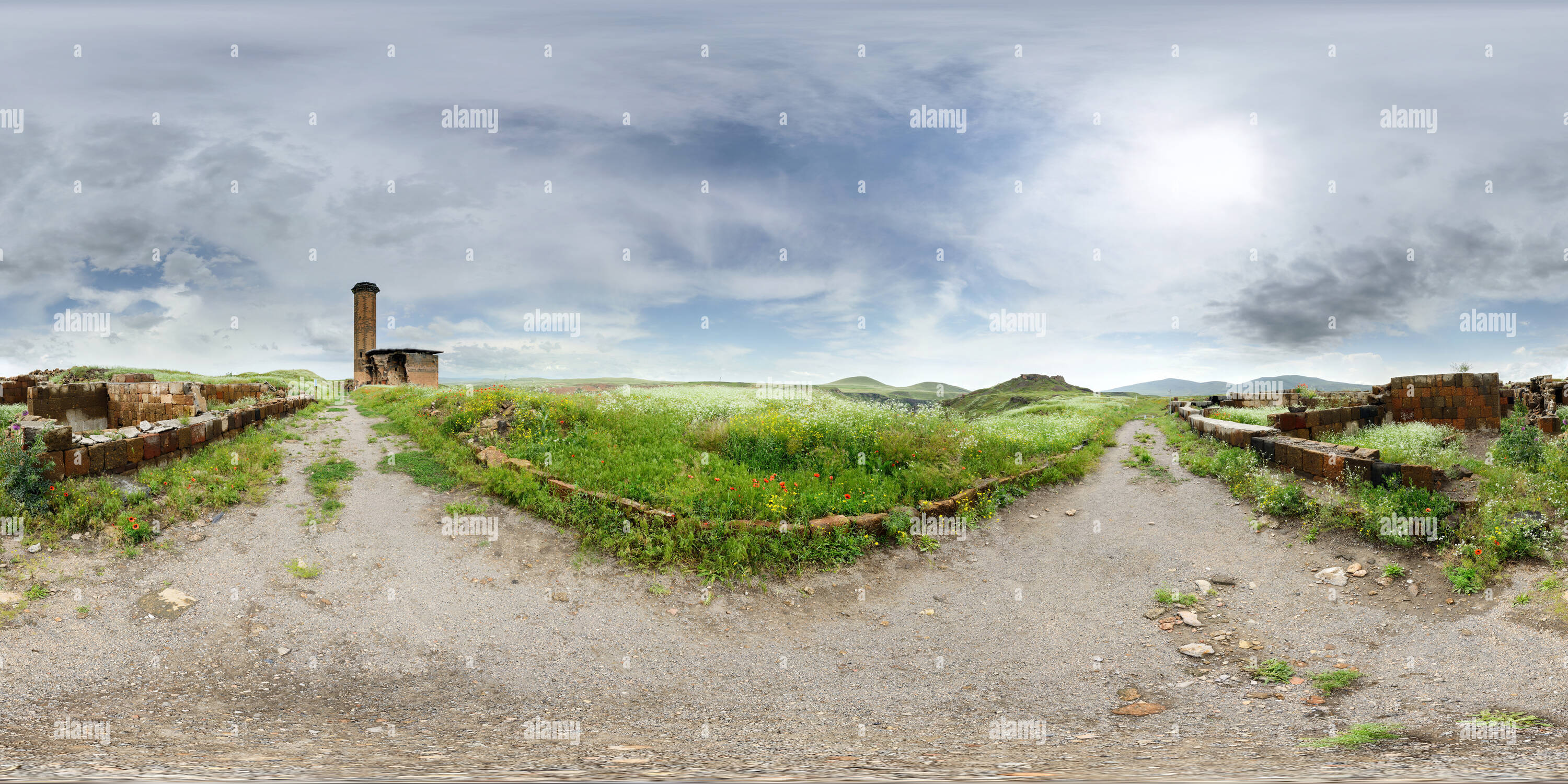 360° view of Ebul Manucehr Camii - Alamy