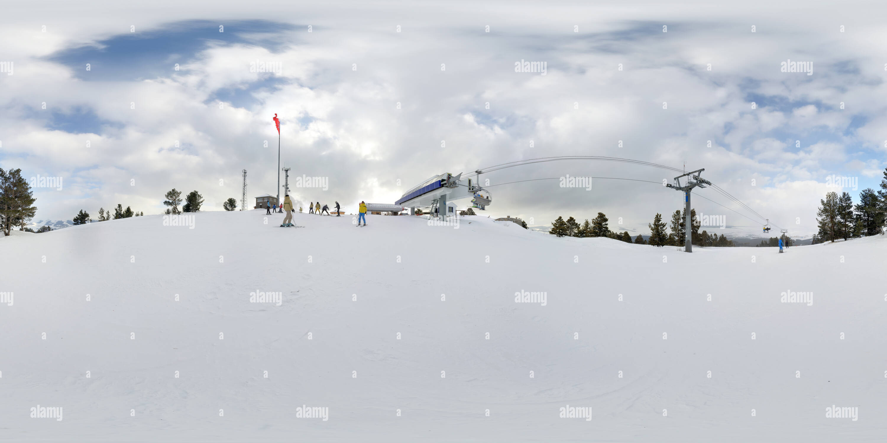 360° view of Sarıkamış Kayak Merkezi - Zirve - Alamy