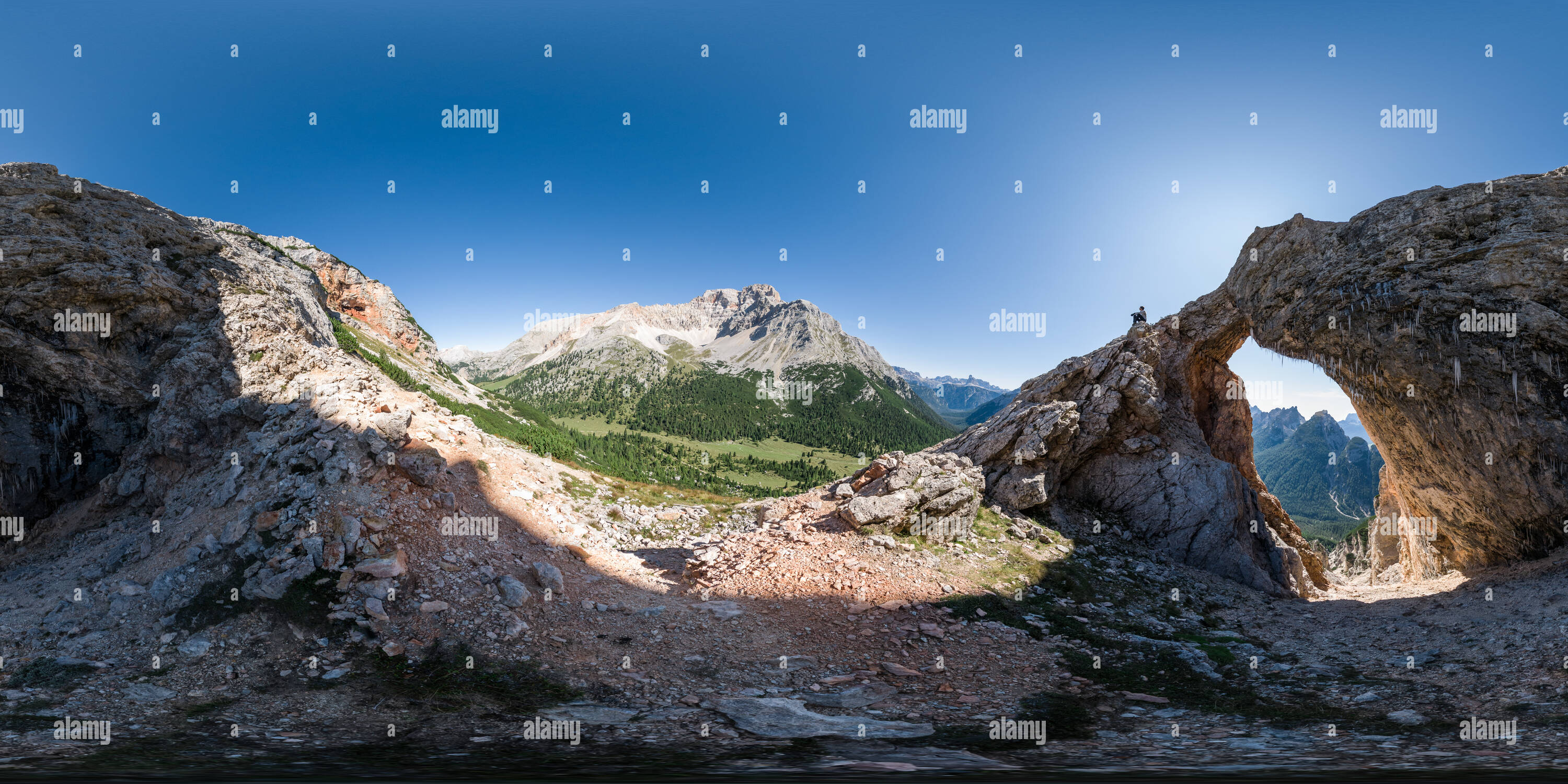 360° view of THE ROCK BRIDGE - Alamy
