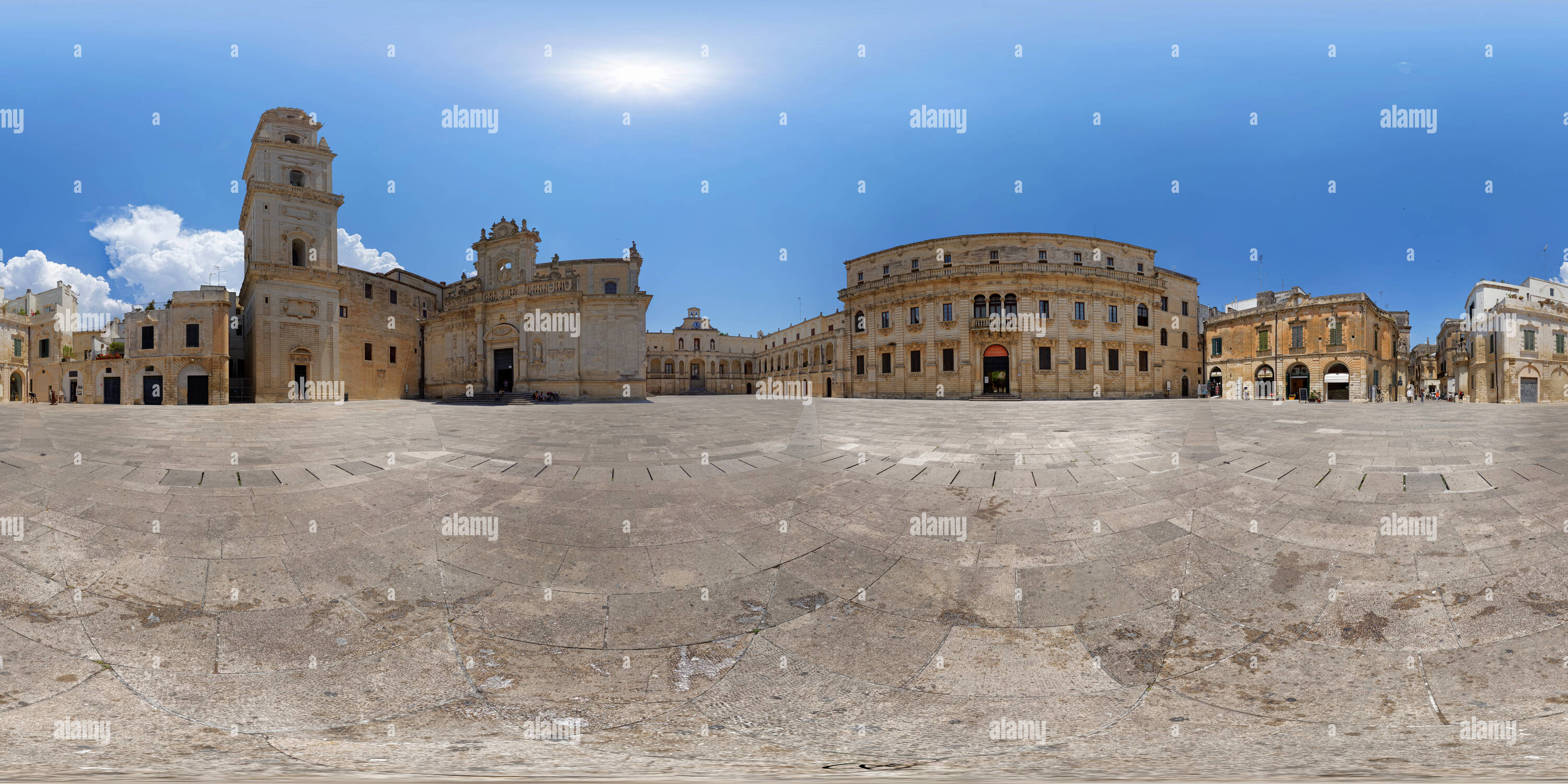 360° view of Lecce - Piazza del Duomo 1 - Alamy