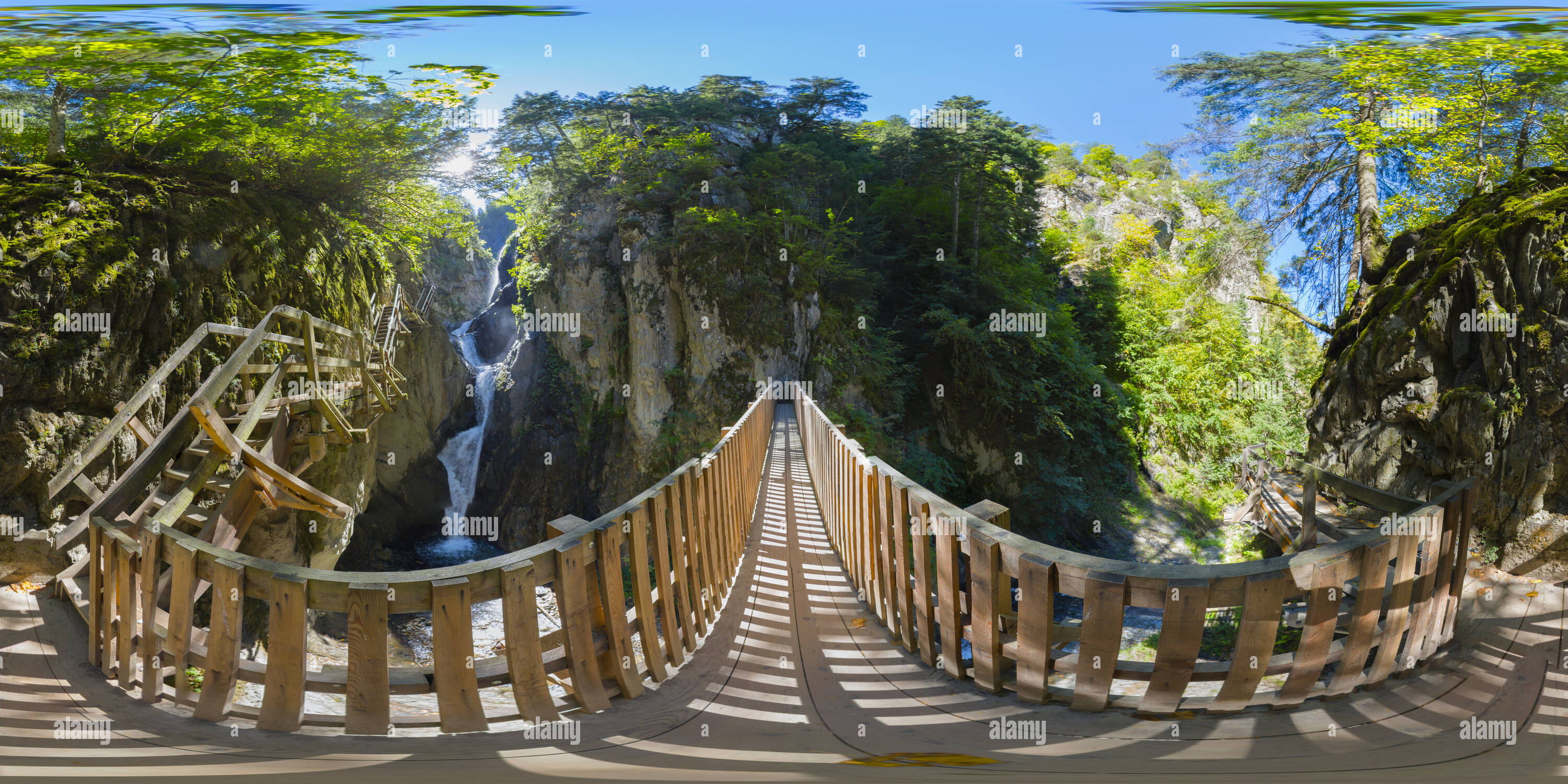 360° view of Stairways to Heaven in Wallis - Alamy