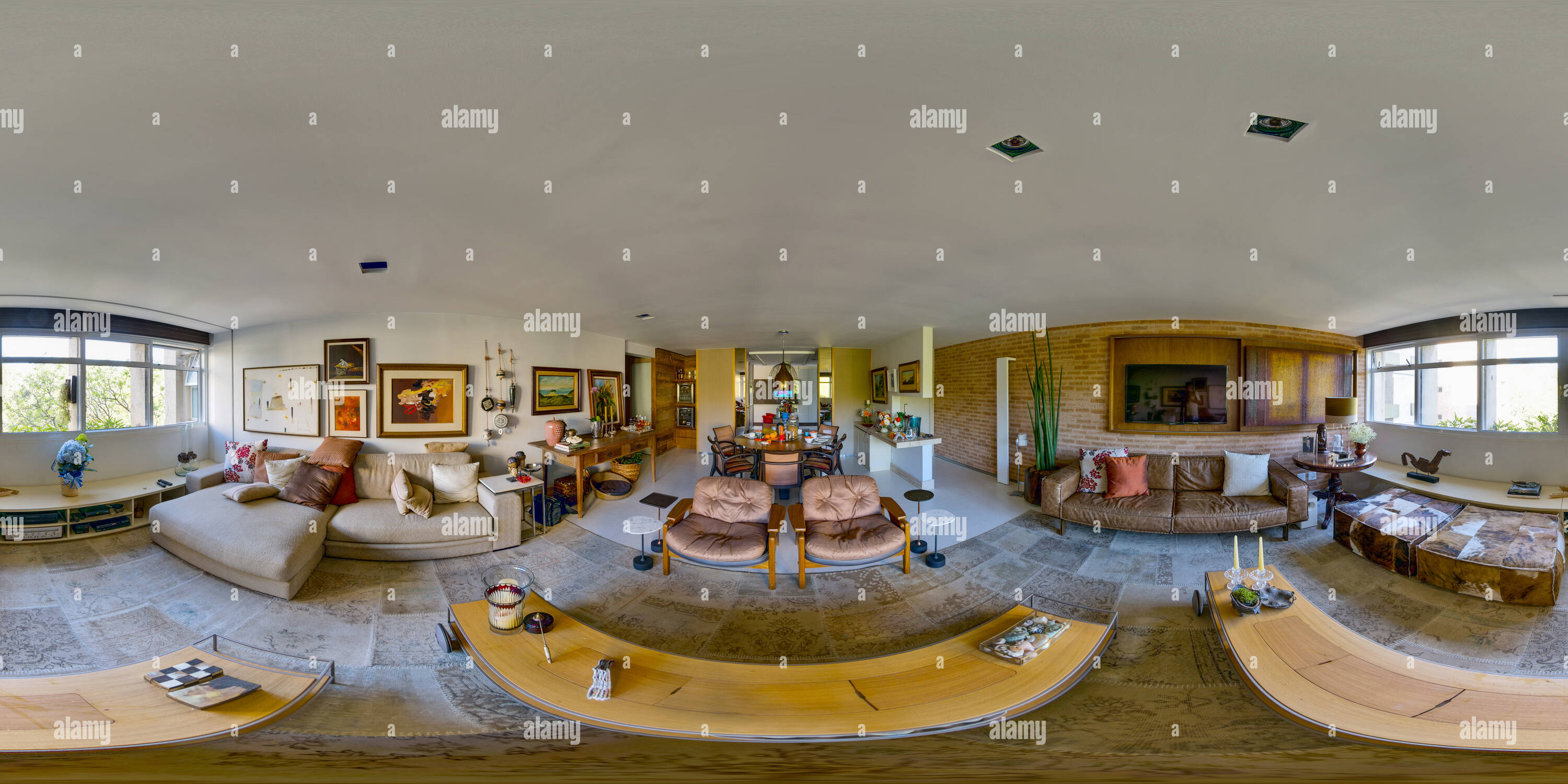360° view of Brasilia Interior Design - Alamy