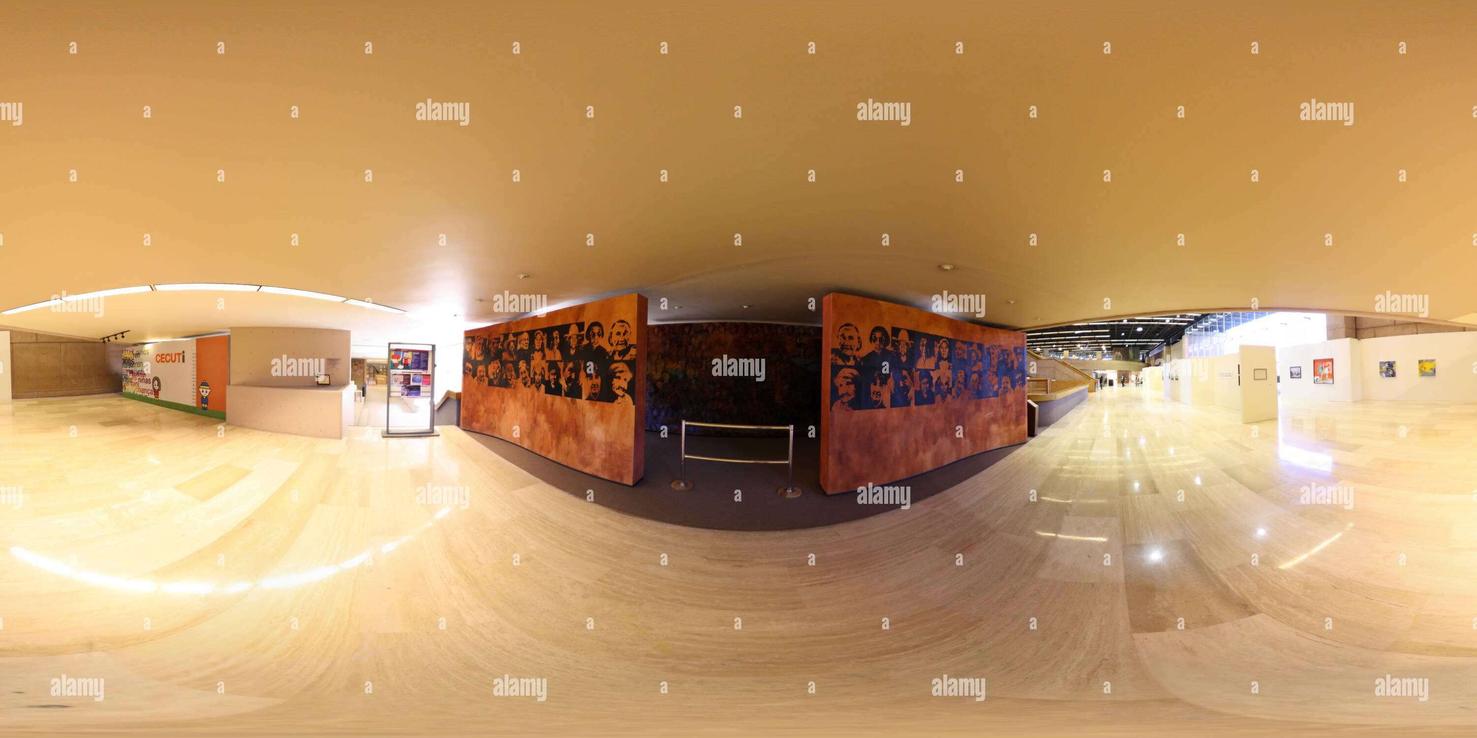360° view of Centro Cultural Tijuana Fotografia 360° - Alamy