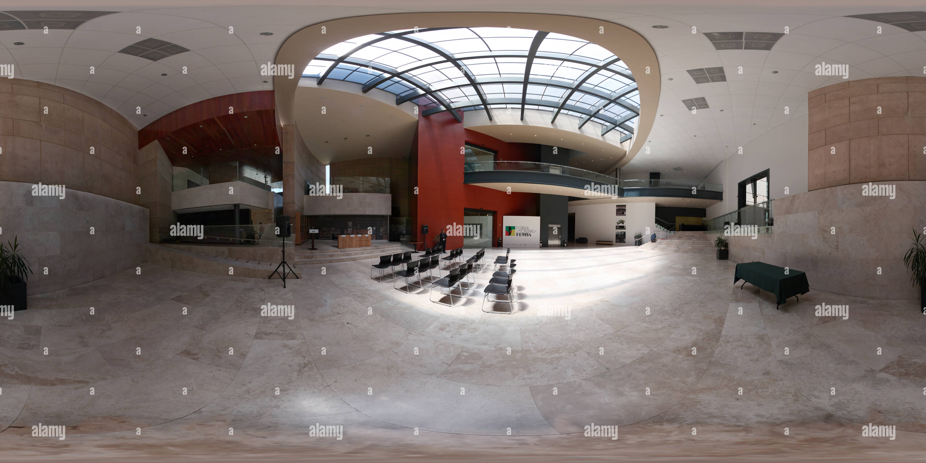 360° view of Centro Cultural Tijuana Fotografia Panoramica - Alamy