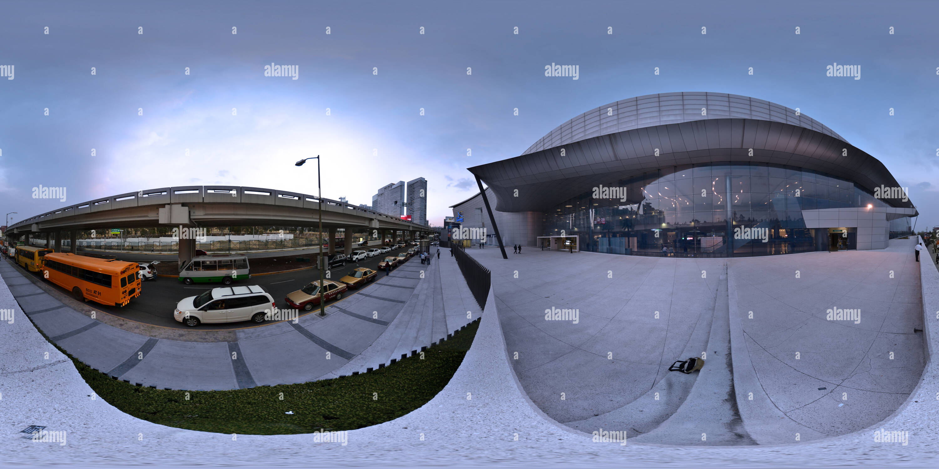 360° view of Expo Bancomer Santa Fe Mexico DF - Alamy