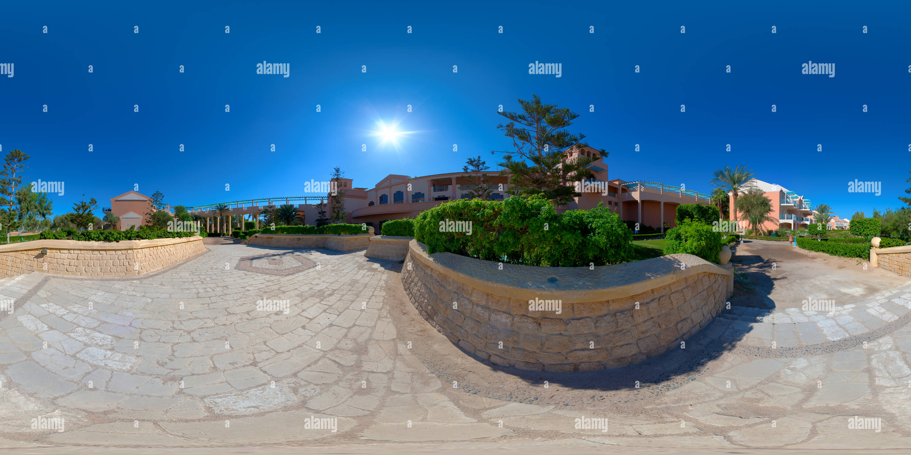 360° view of The small area - Alamy