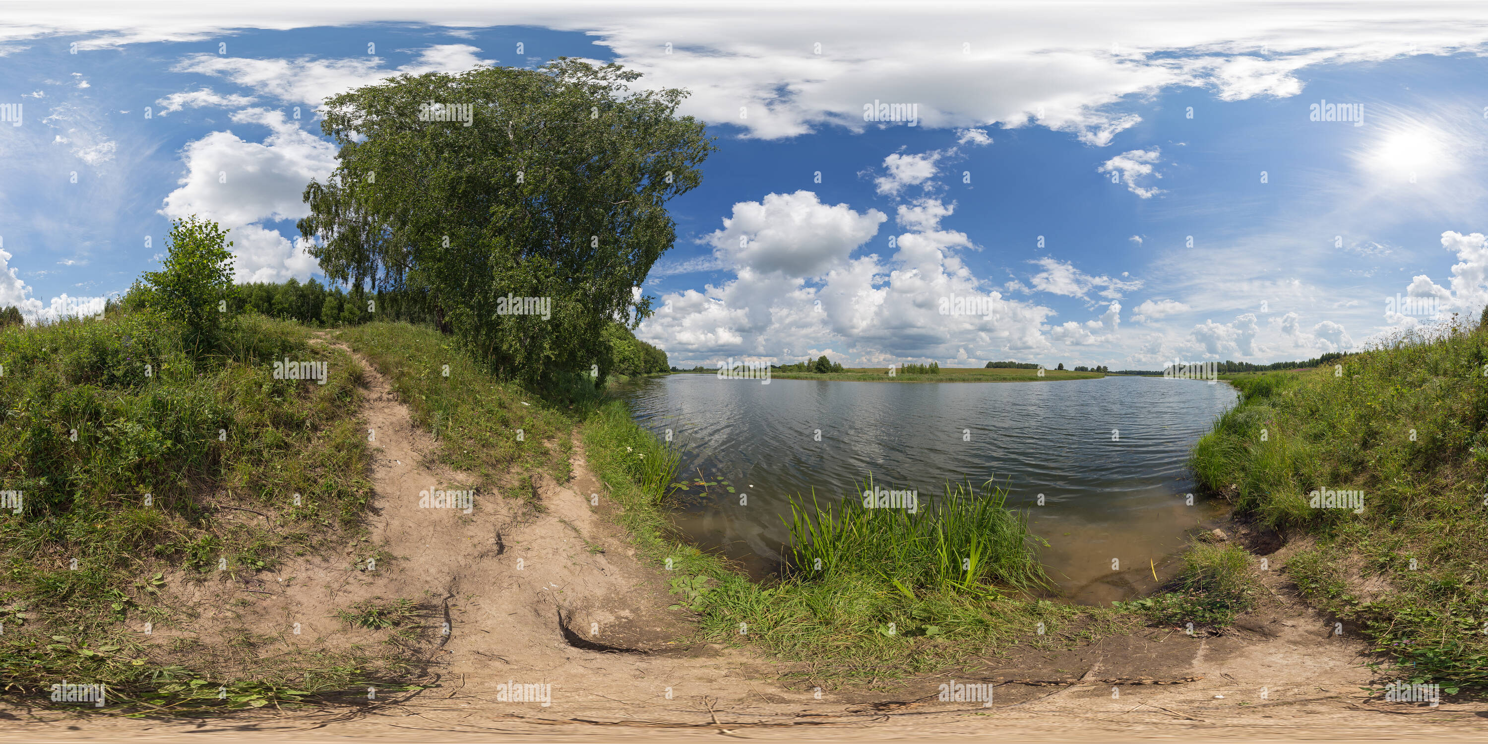 360° view of river kasnya 2 - Alamy