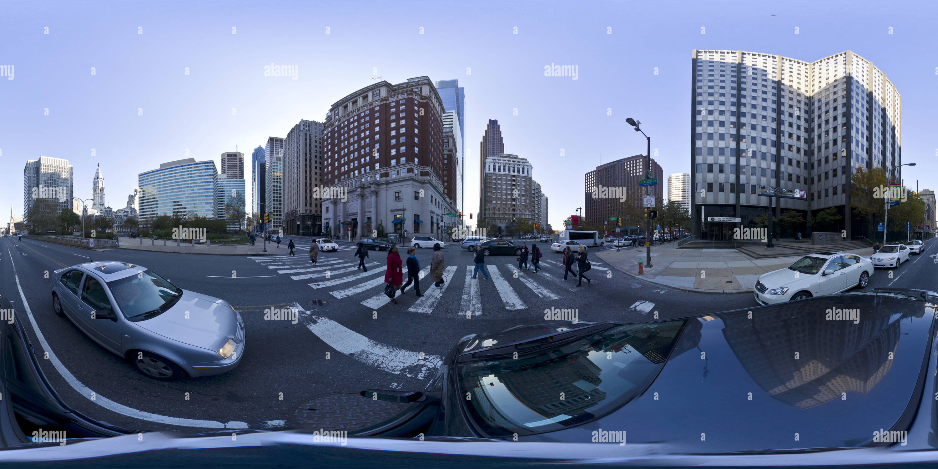 360° view of 16th and Arch - Alamy