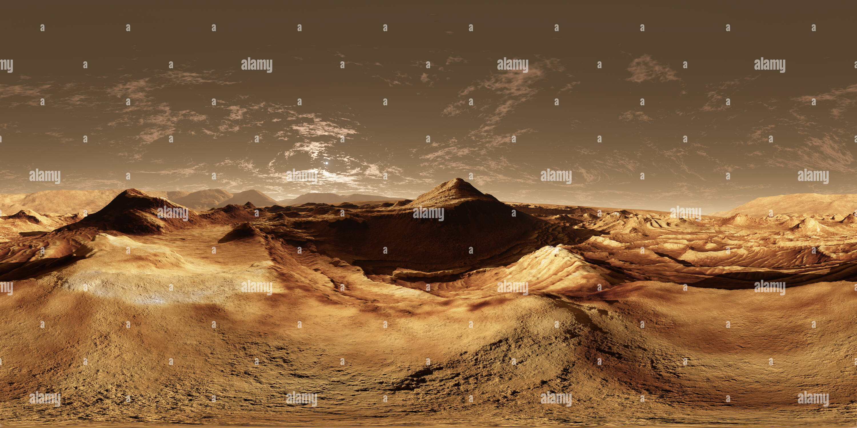 Mars terragen hi-res stock photography and images - Alamy