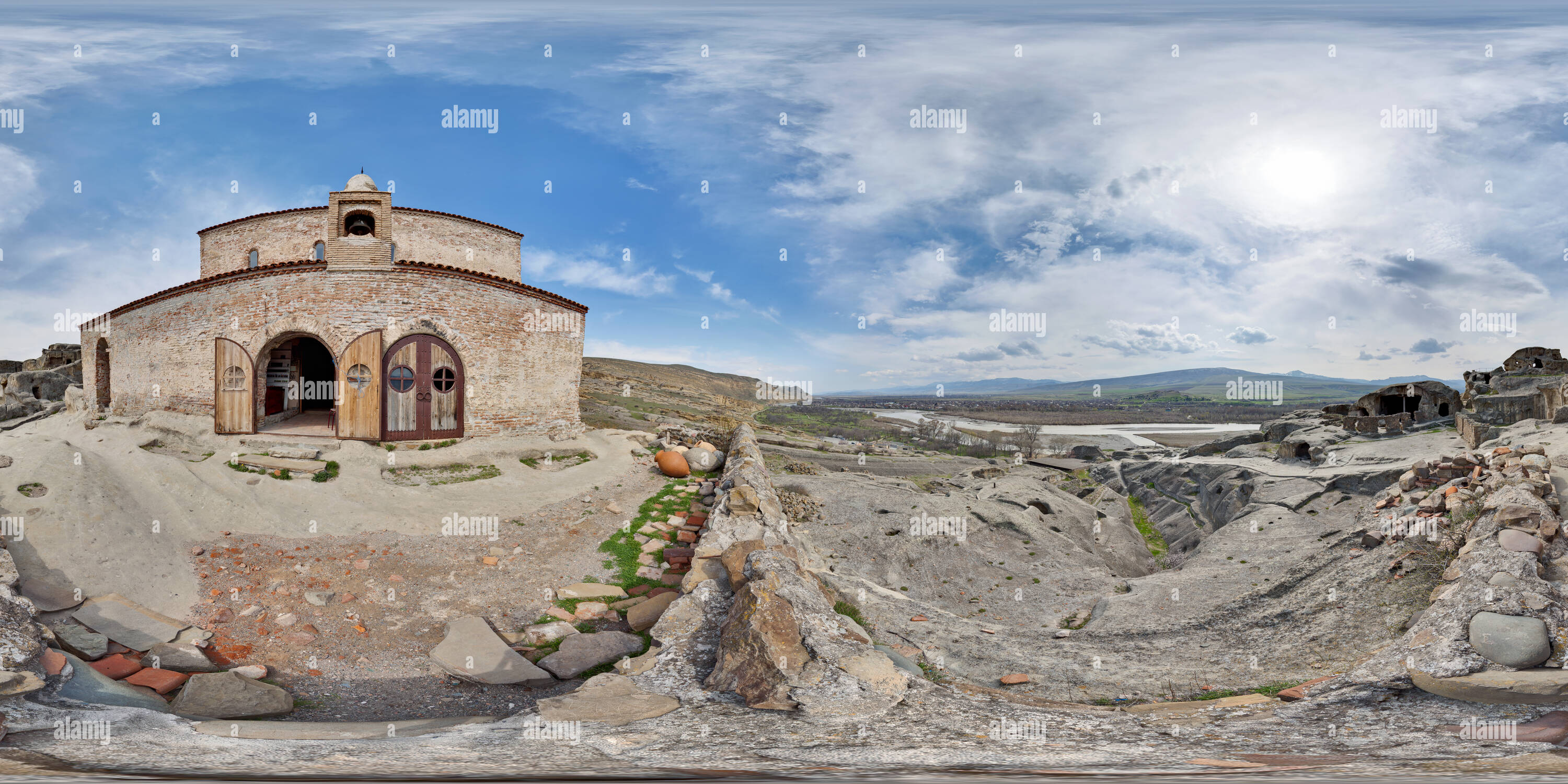 Uplistsikhe rock complex in hi-res stock photography and images - Alamy