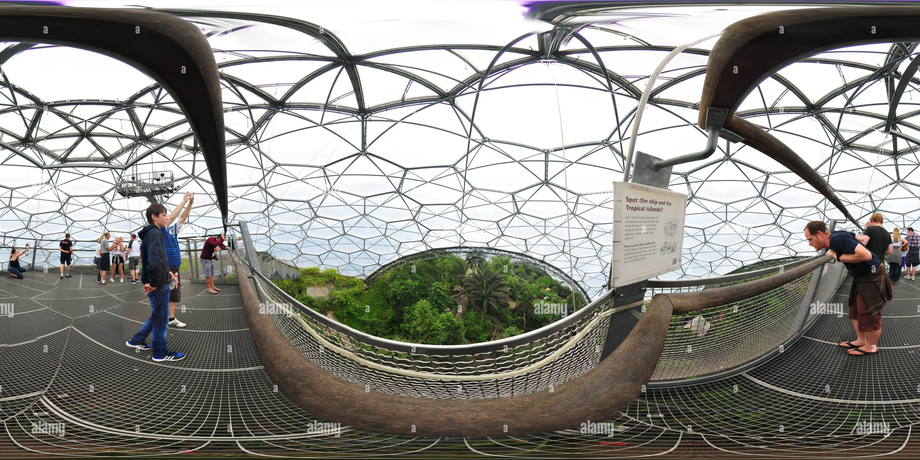 360° view of Rain Forest Lookout - Alamy