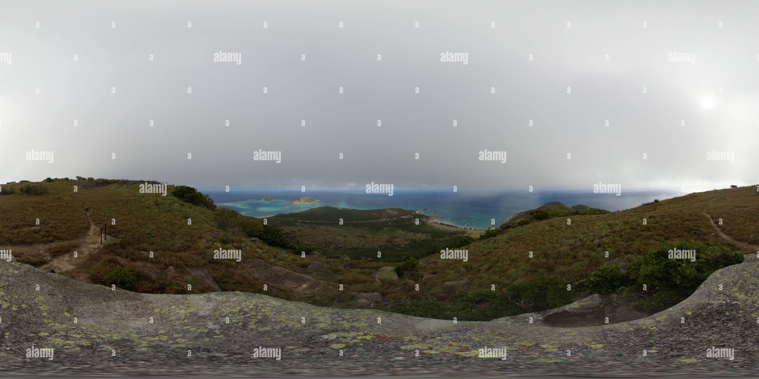 360° view of Near Cooks Lookout on Lizard Island - Alamy