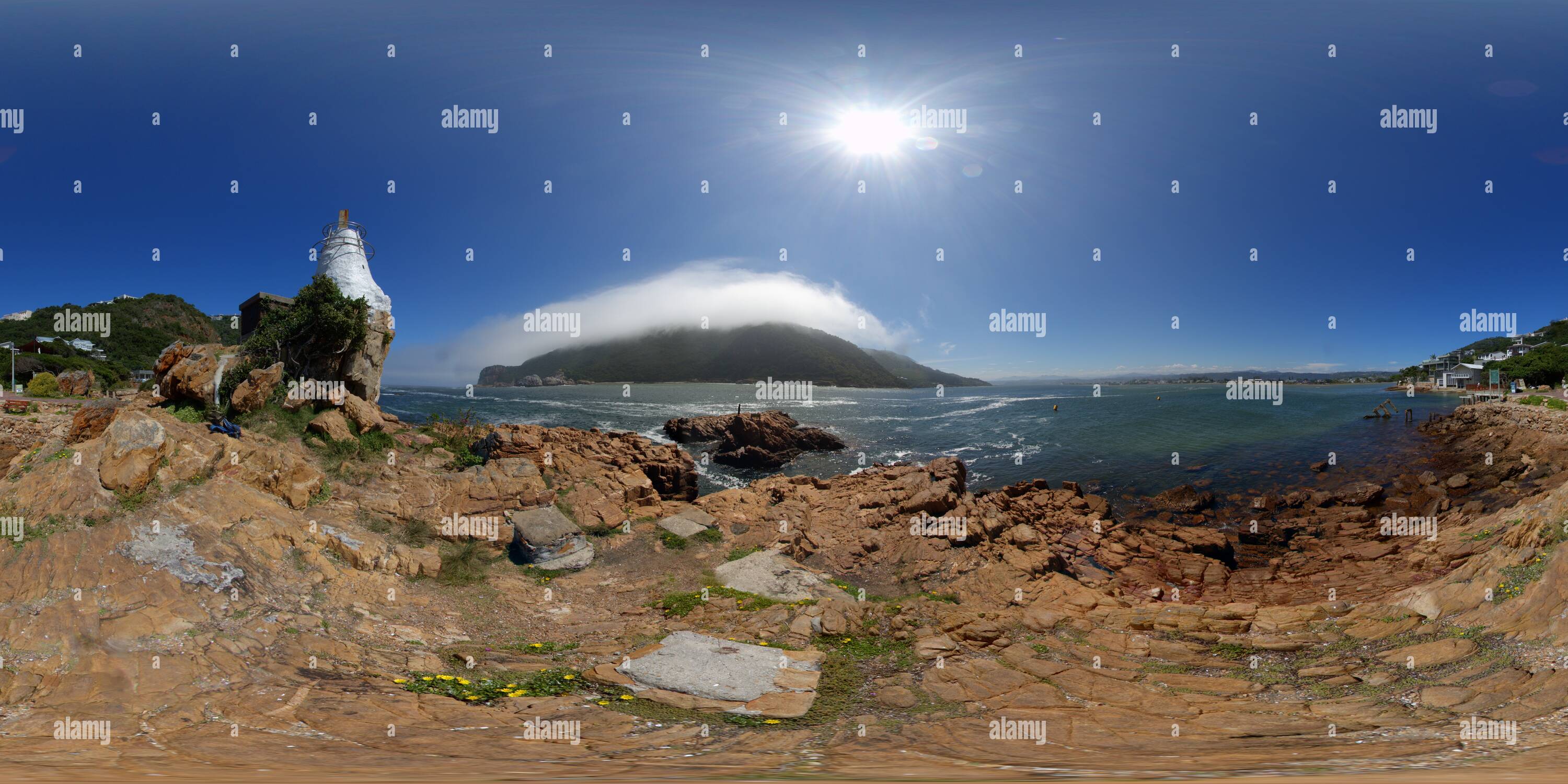 360° view of The Heads at Knysna Nav Marker - Alamy