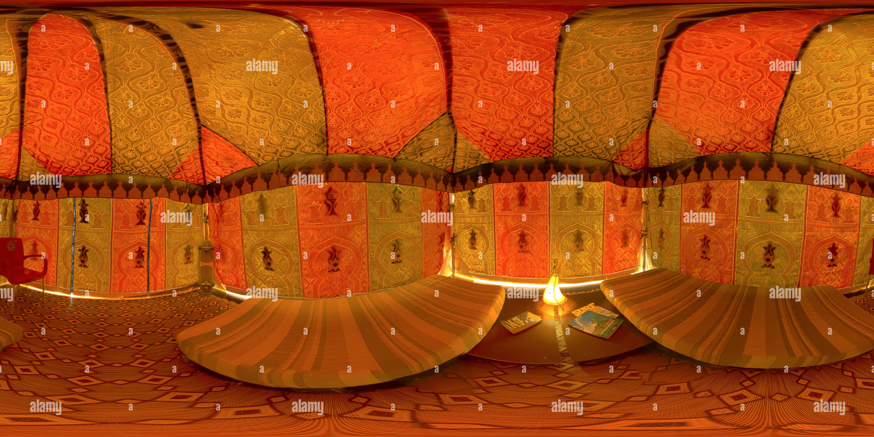 360° view of Camino Surf: Glamping Temple - Alamy