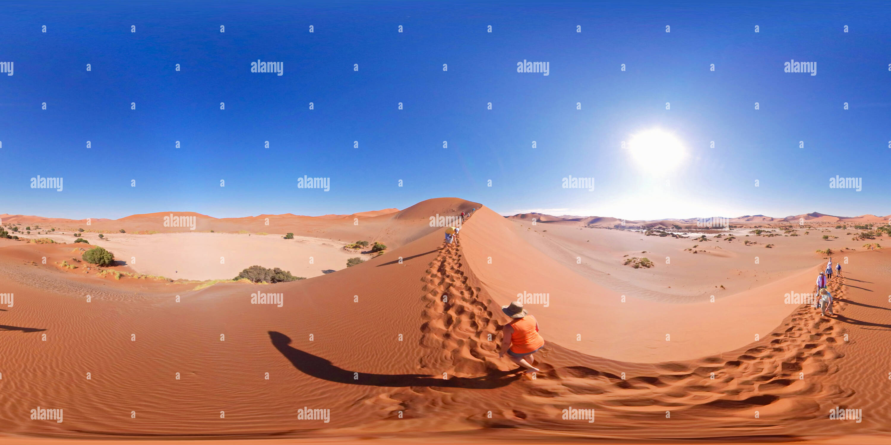 360° view of Big Mamma, Sossusvlei, Namib Desert, Namibia, Africa - Alamy