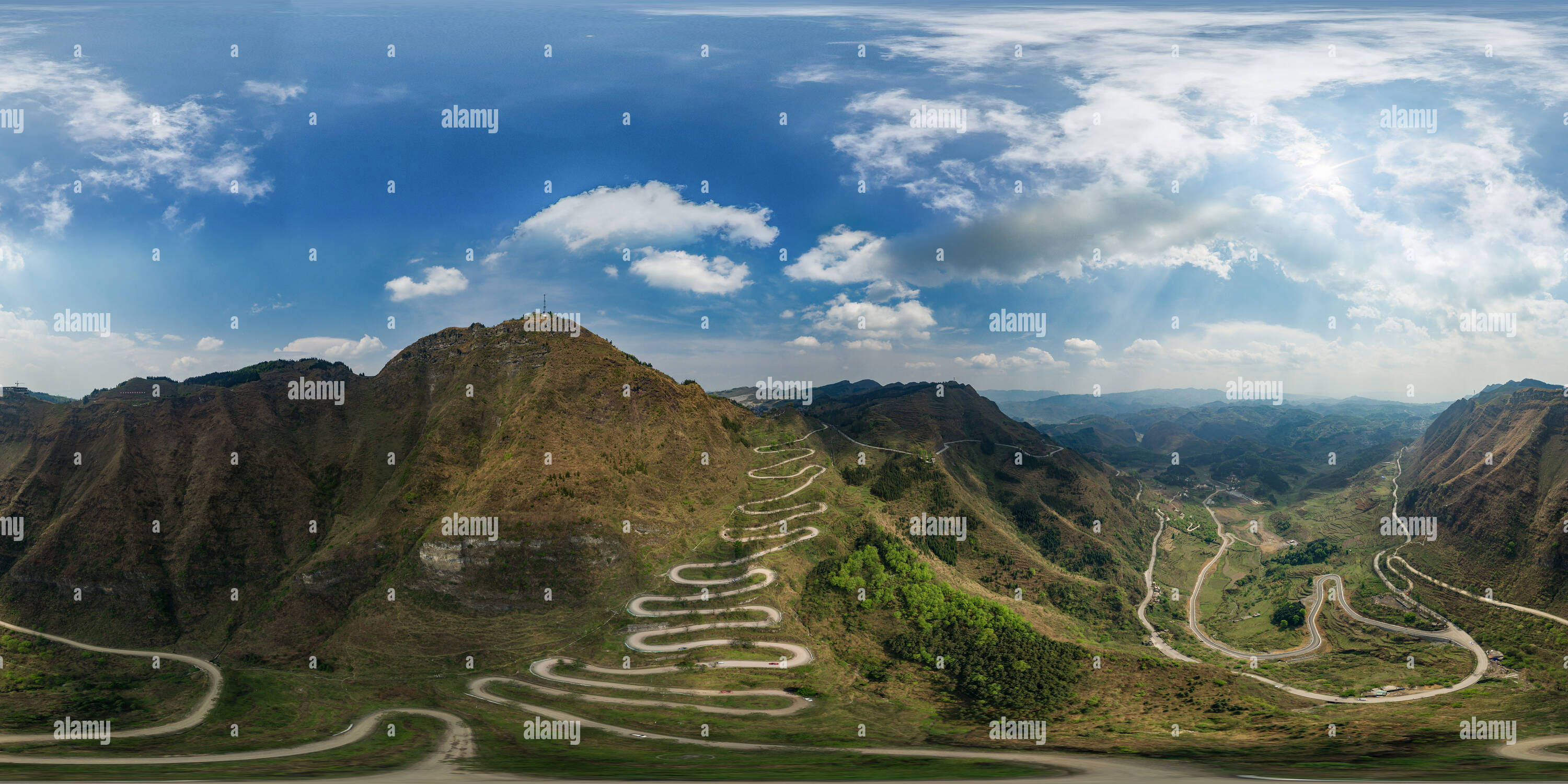 360° view of Stilwell Road by dji - Alamy