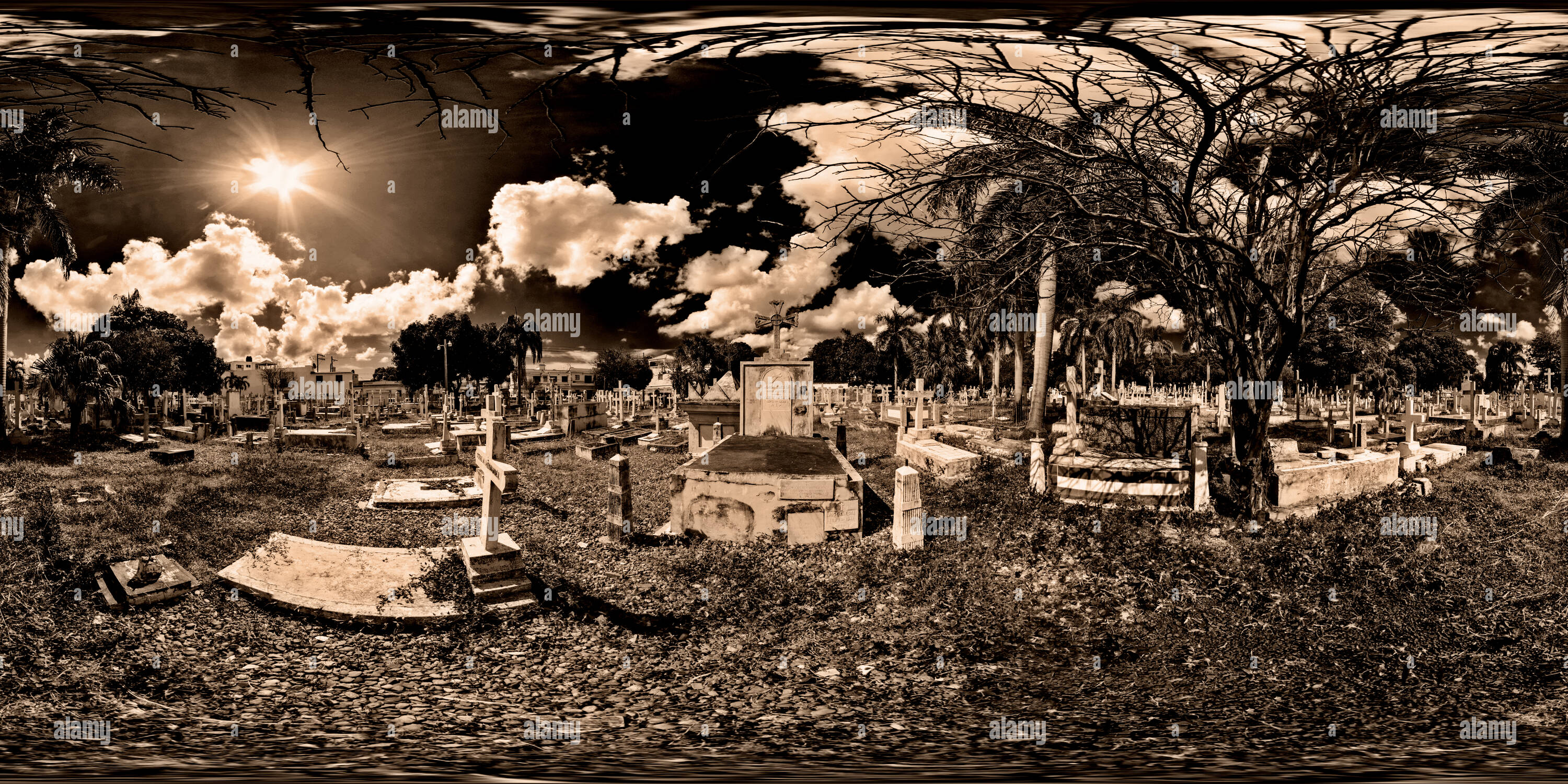 360° view of National Cemetery Independence Avenue - Alamy