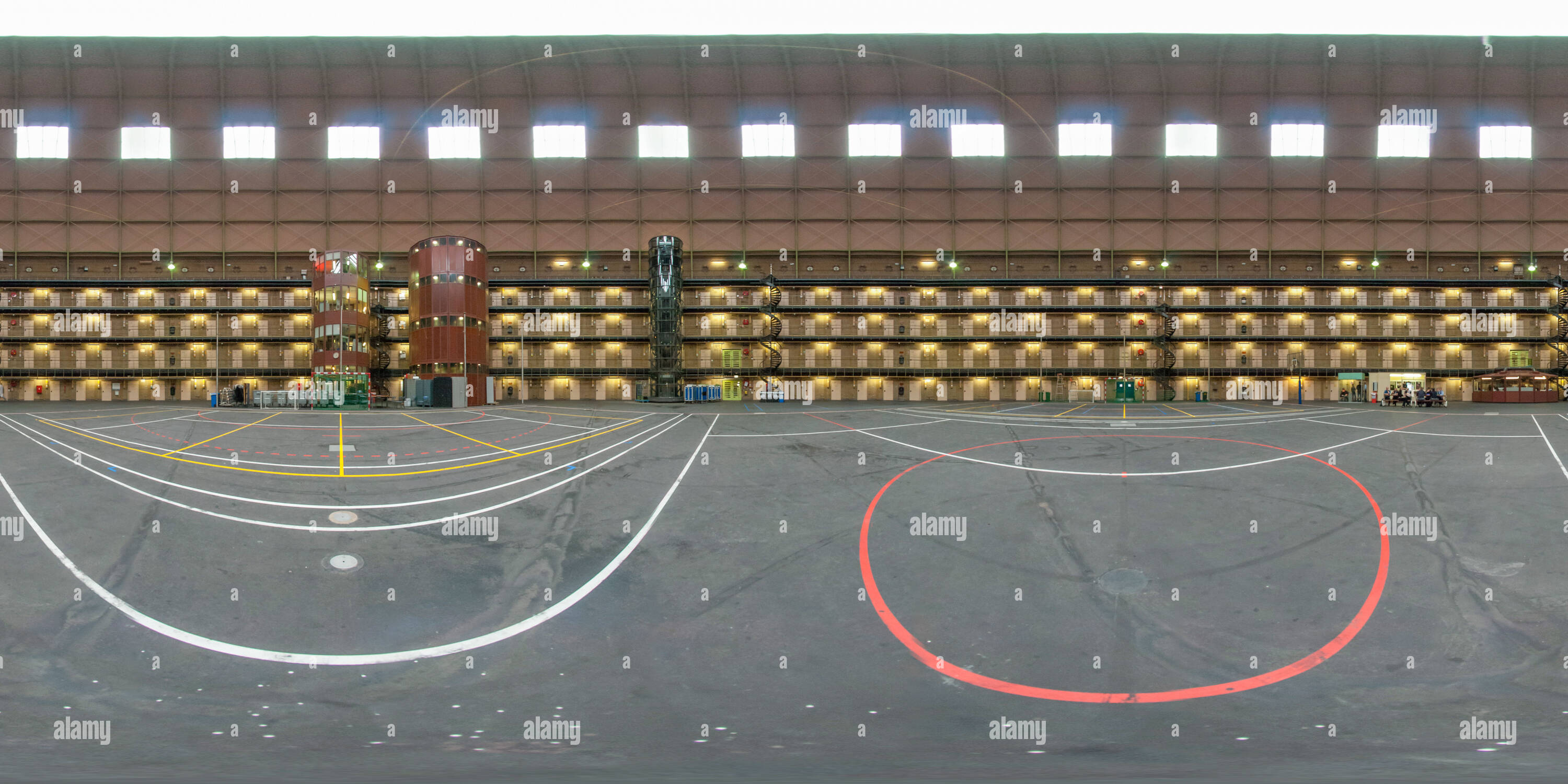 360° view of Interior Prison - Haarlem - Netherlands - Alamy