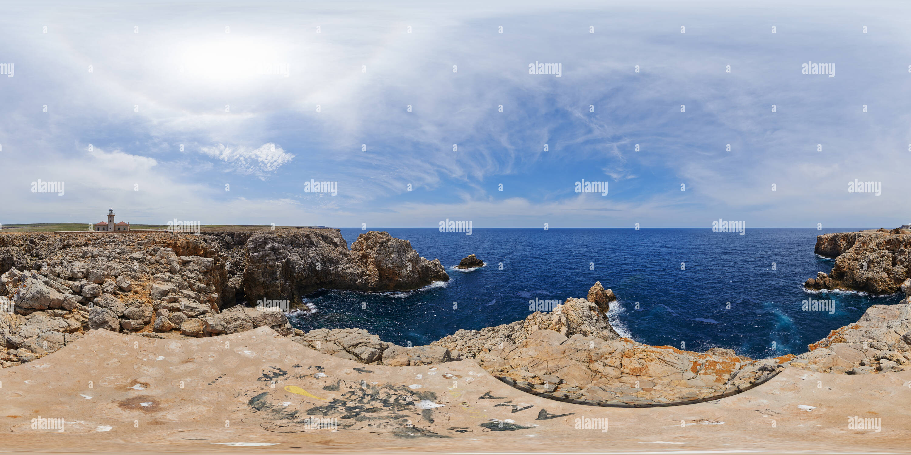 View punta nati lighthouse hi-res stock photography and images - Alamy