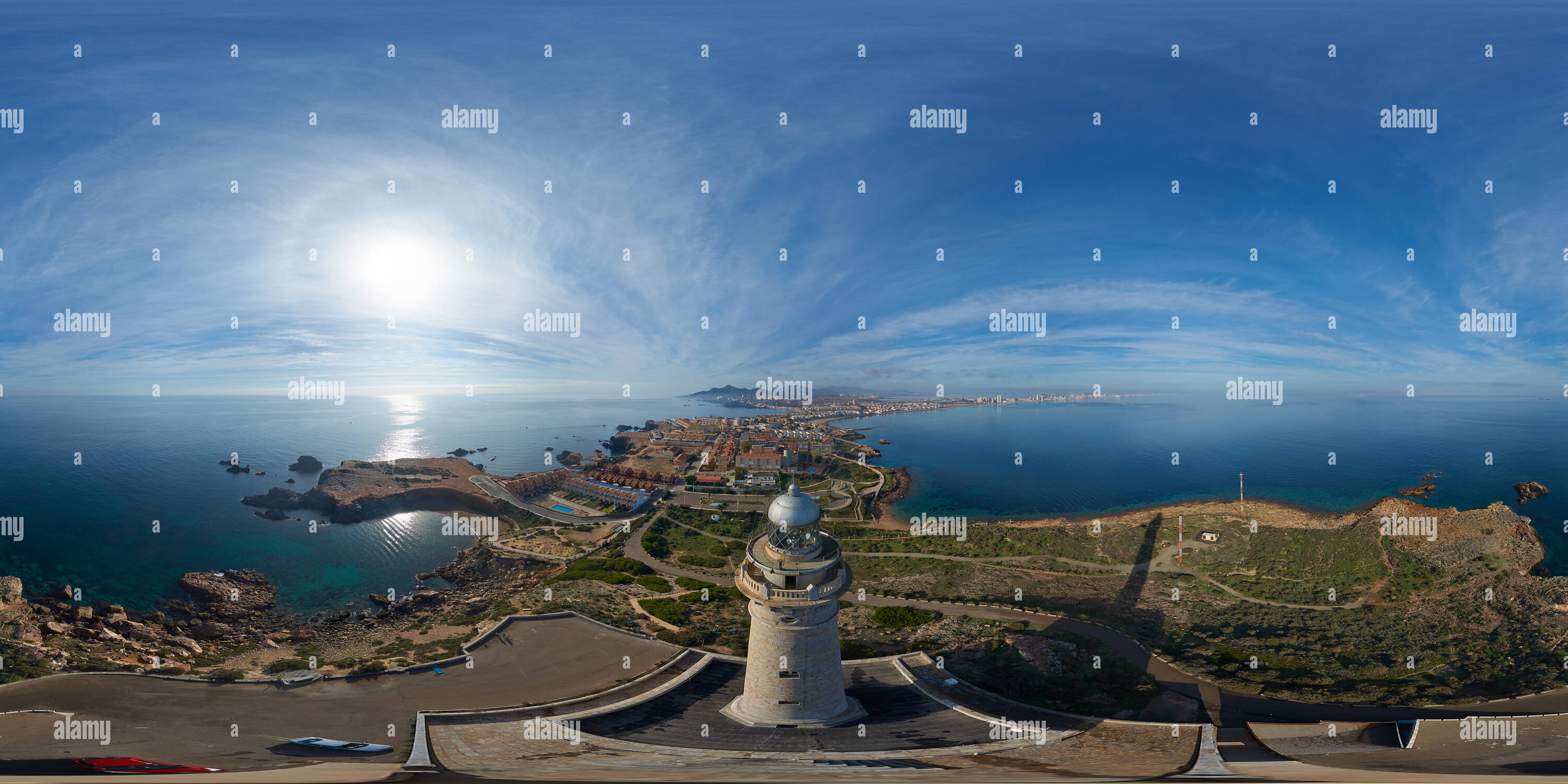 Cape palos spain aerial hi-res stock photography and images - Alamy