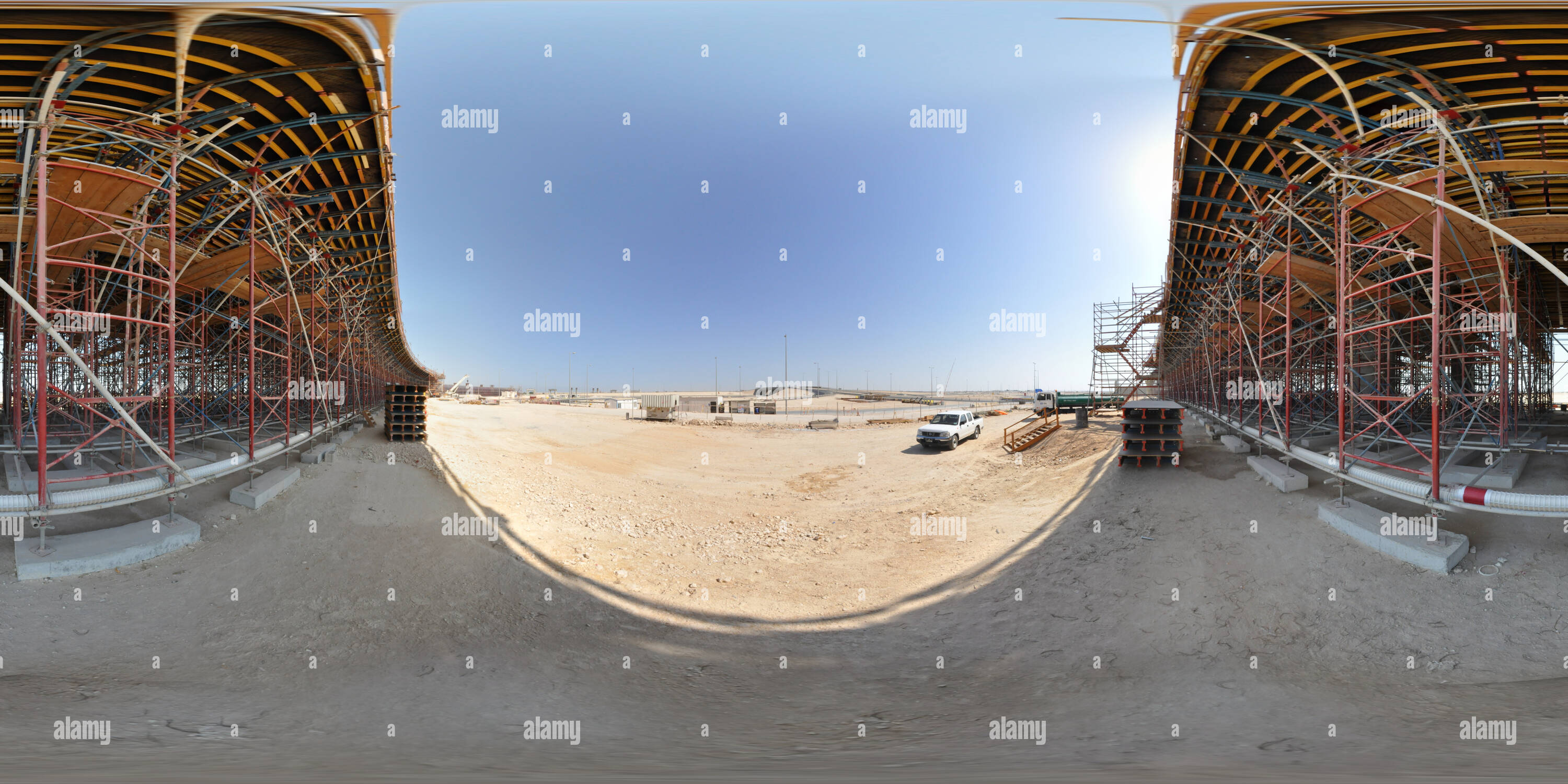 360° view of Bridge deck support - Alamy