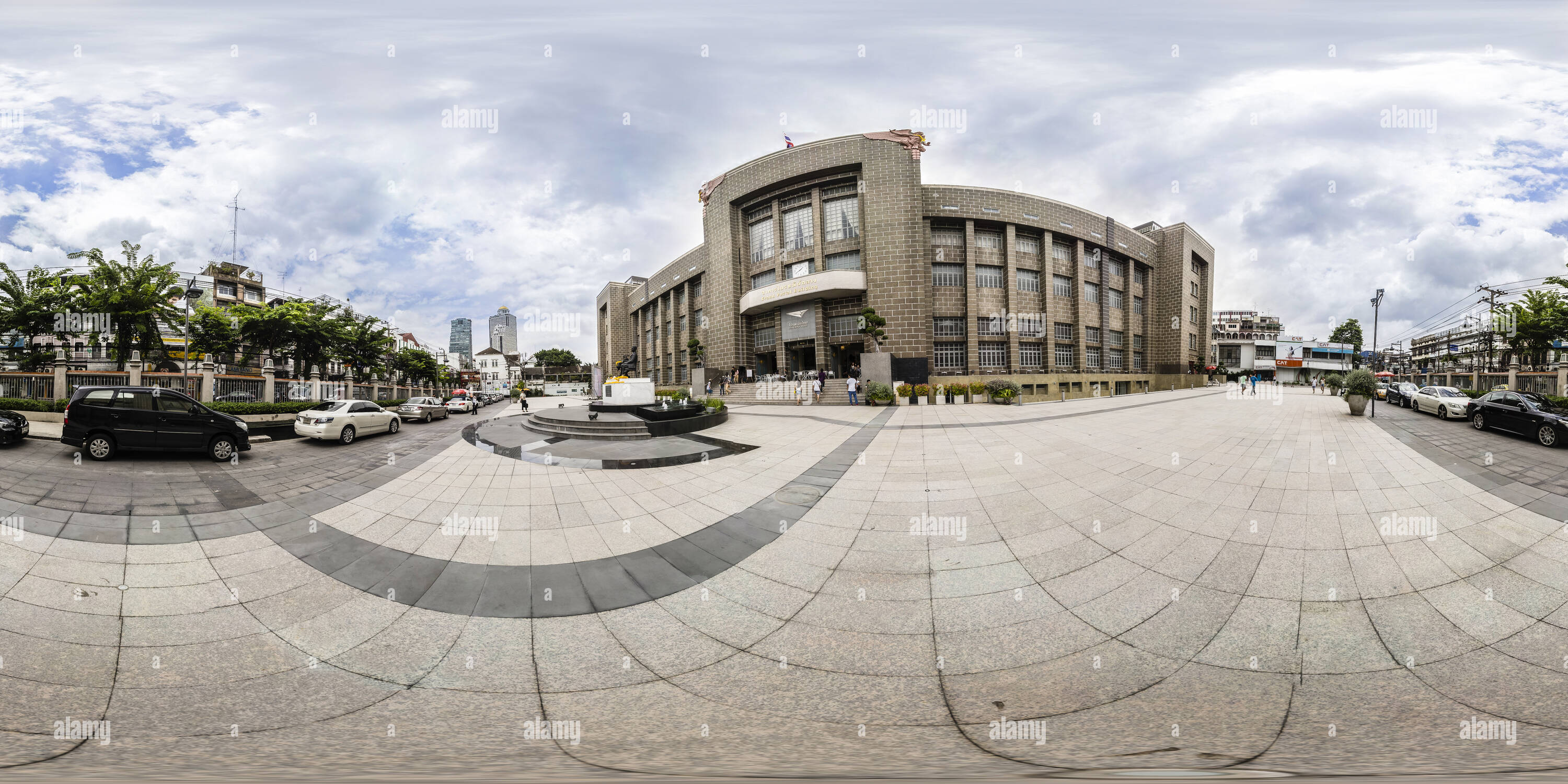 360° view of Thailand central pos toffice - Alamy