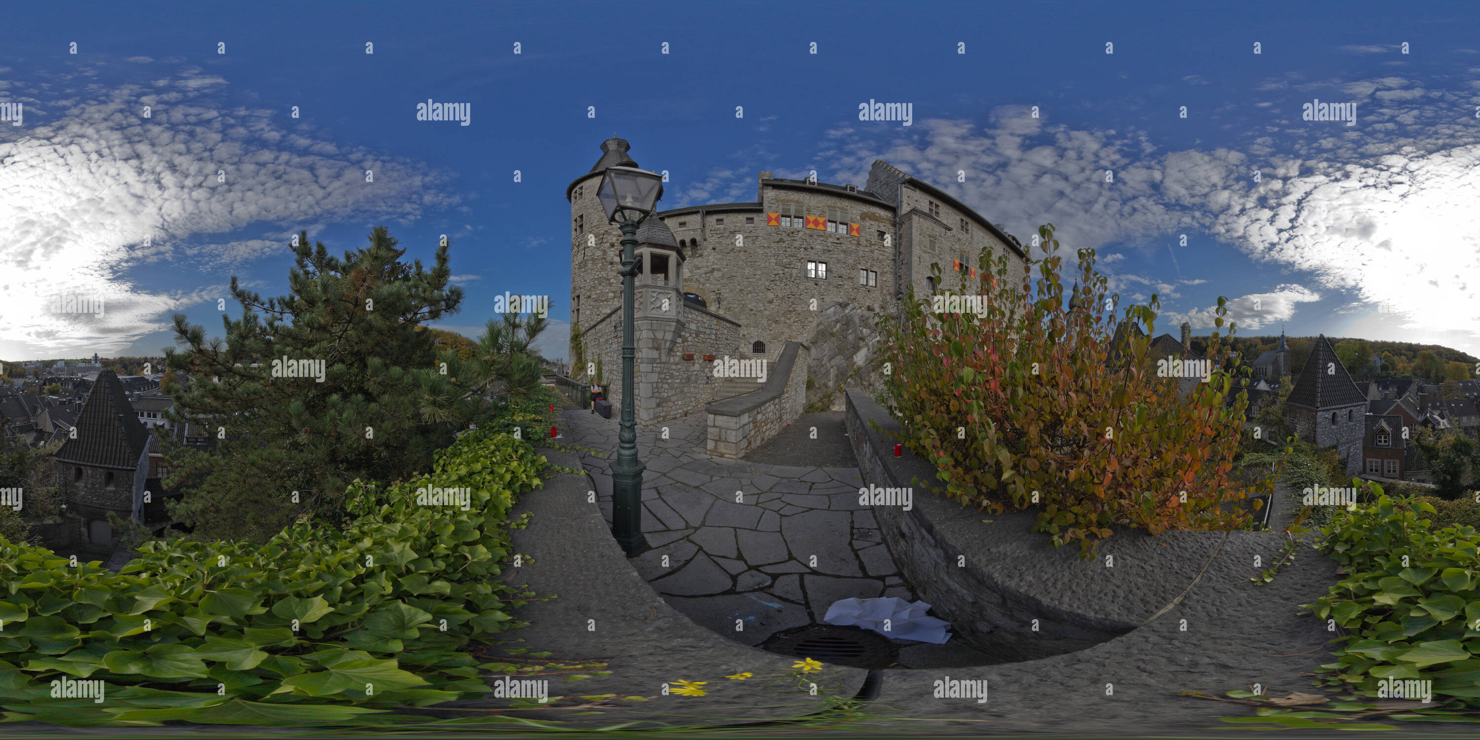 360° view of Castle Stolberg 02 - Alamy
