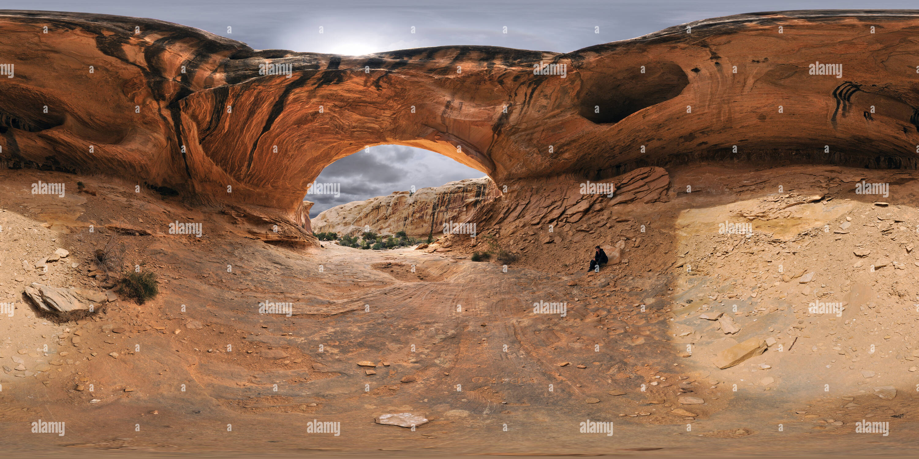 360° view of Wild Horse Window - San Rafael Swell, Utah, 4453 - Alamy