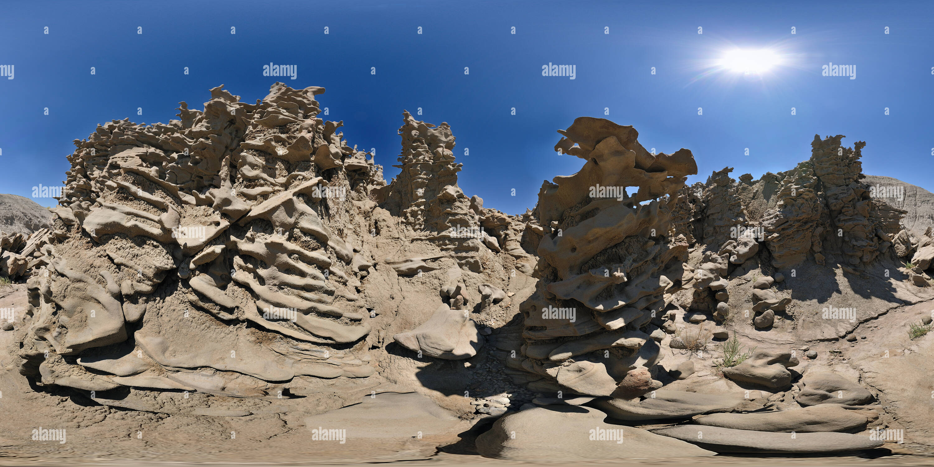 360° view of Fantasy Canyon, Uintah and Ouray Reservation, Utah, 2 - Alamy