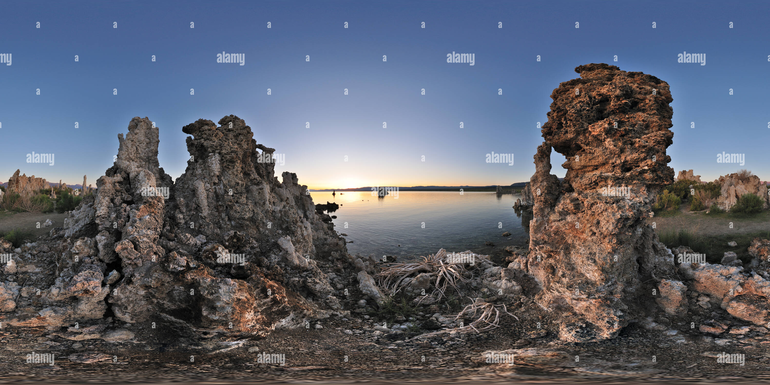 360° view of Mono Lake at sunrise, California, USA, 5 - Alamy