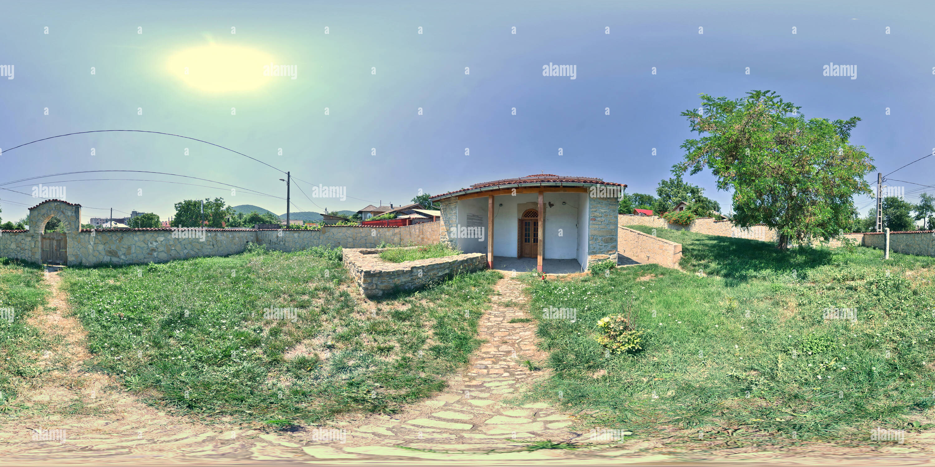 360° view of Mausoleum of Sari Saltuk Baba, Babadag, Romania - Alamy
