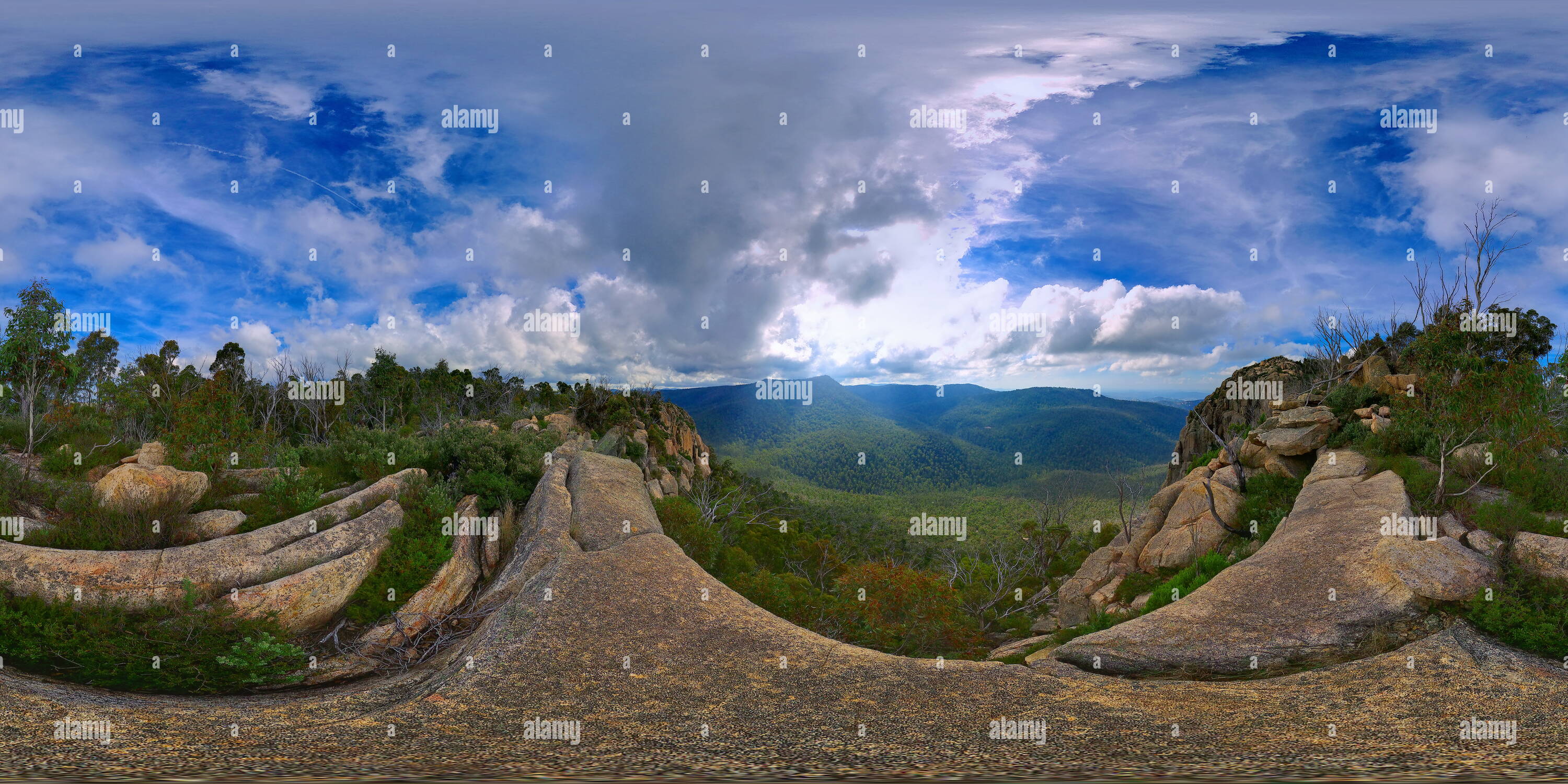 360° view of Namadgi NP - Booroomba Rocks - Alamy