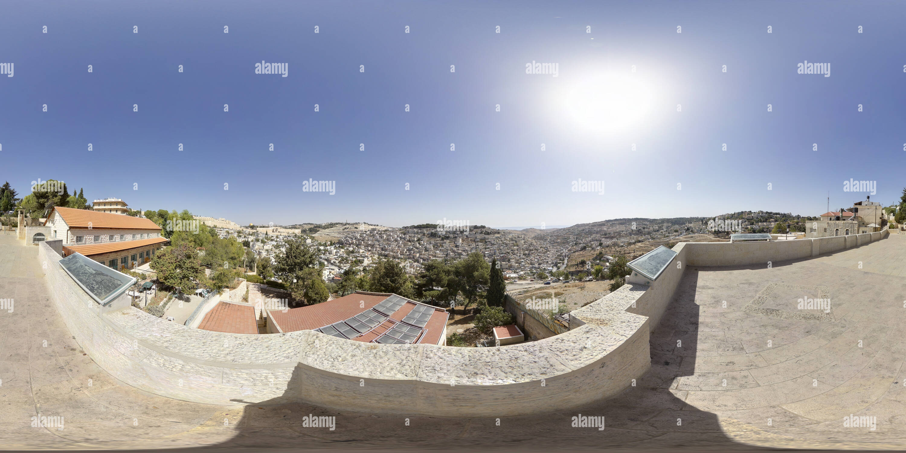 360° view of View of Jerusalem - Alamy