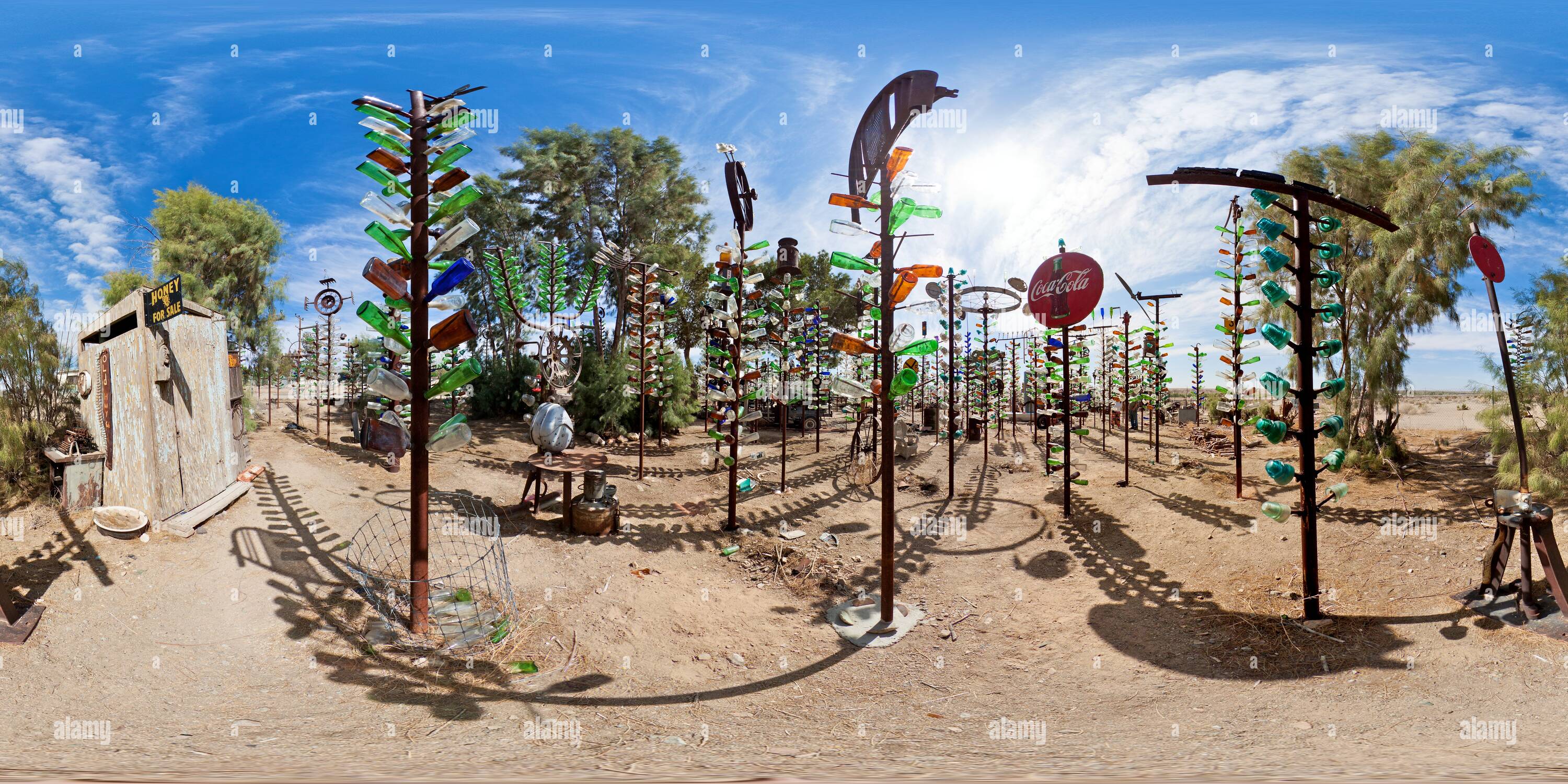 360° view of Bottle Tree Ranch - Alamy