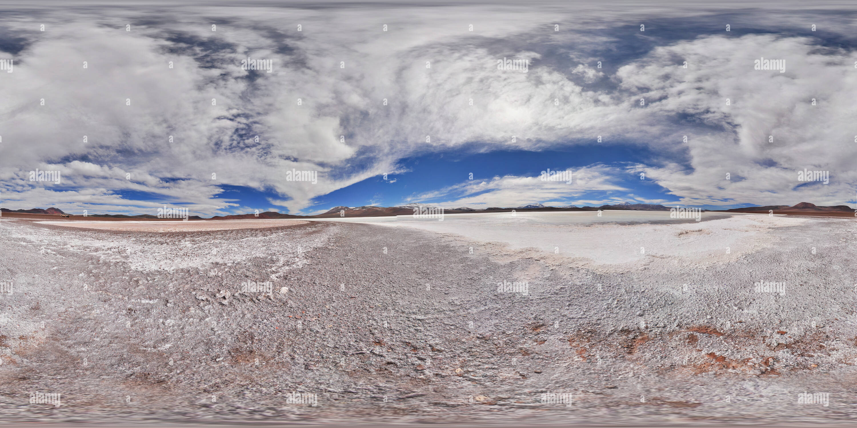 360° view of Laguna Brava, La Rioja, Argentina - Alamy