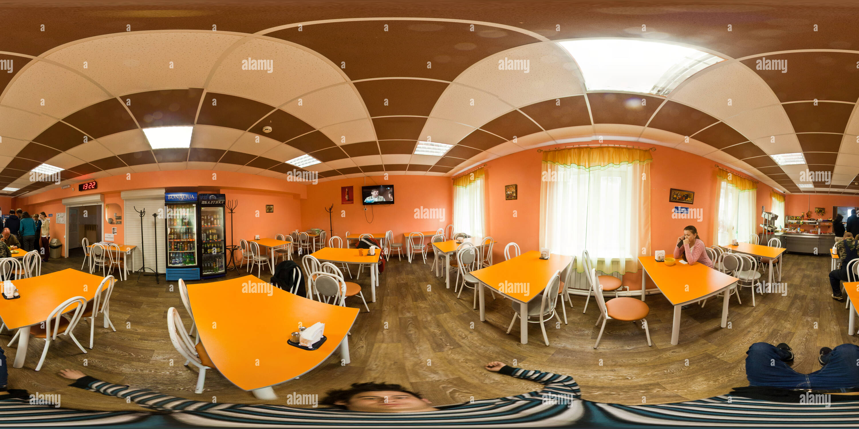 360° view of Hotel dining room - Alamy