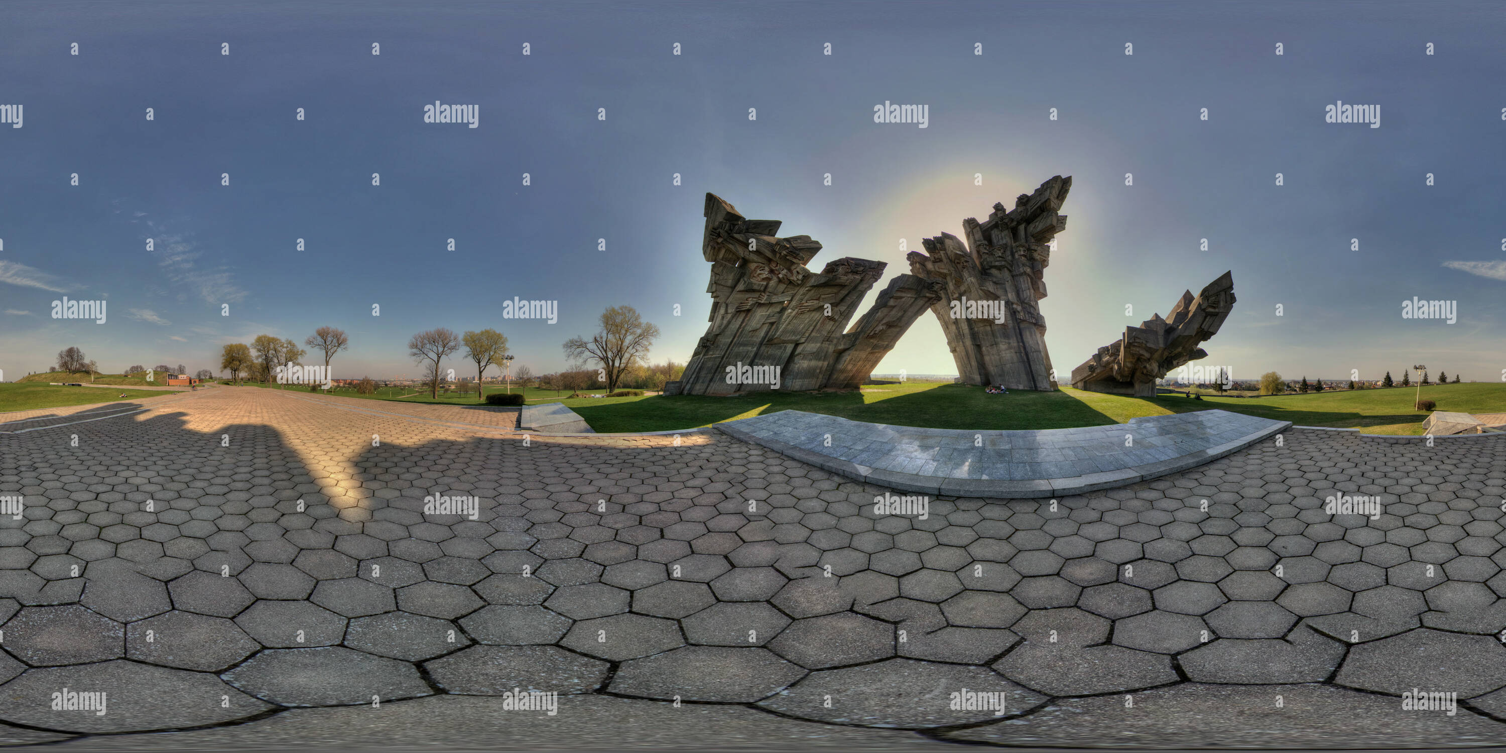 360° view of IX Fort Near The Monument HDR - Alamy