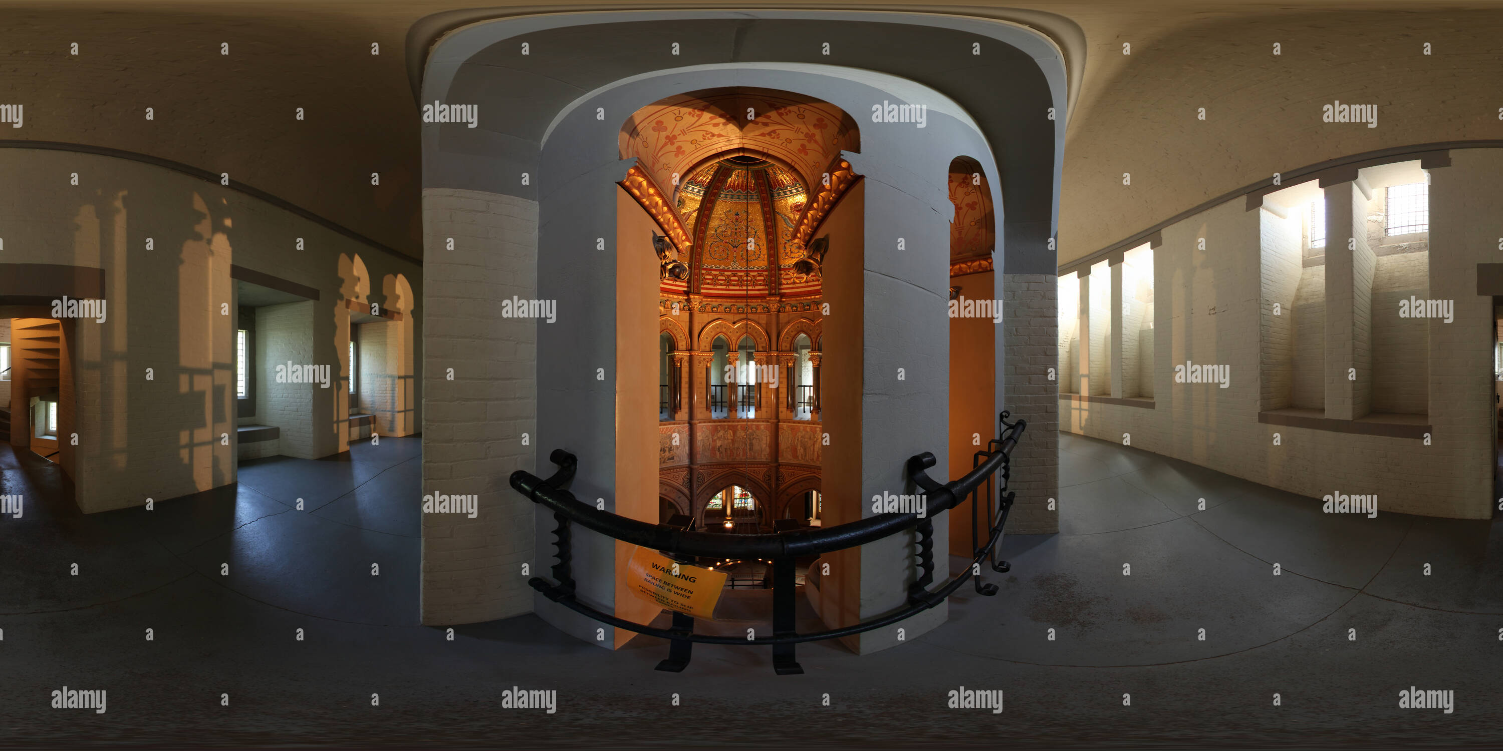 360° view of James Garfield Monument, Interior Balcony - Alamy