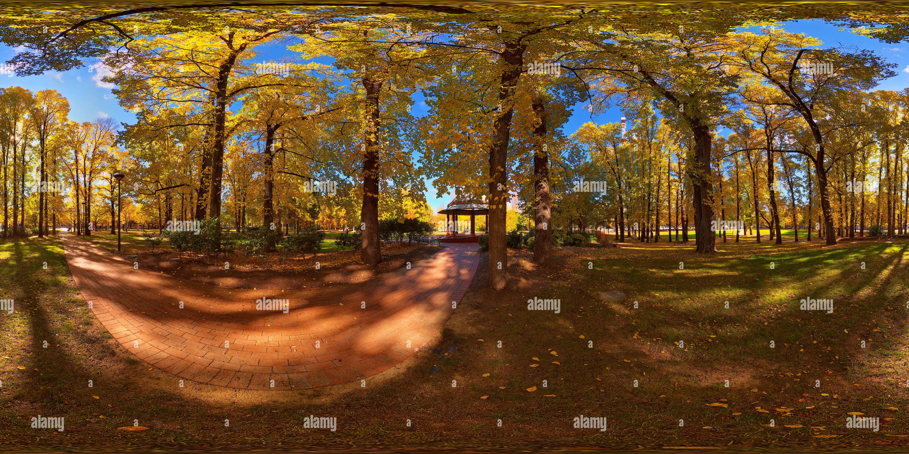 360° view of Canberra - Glebe Park in autumn - Alamy
