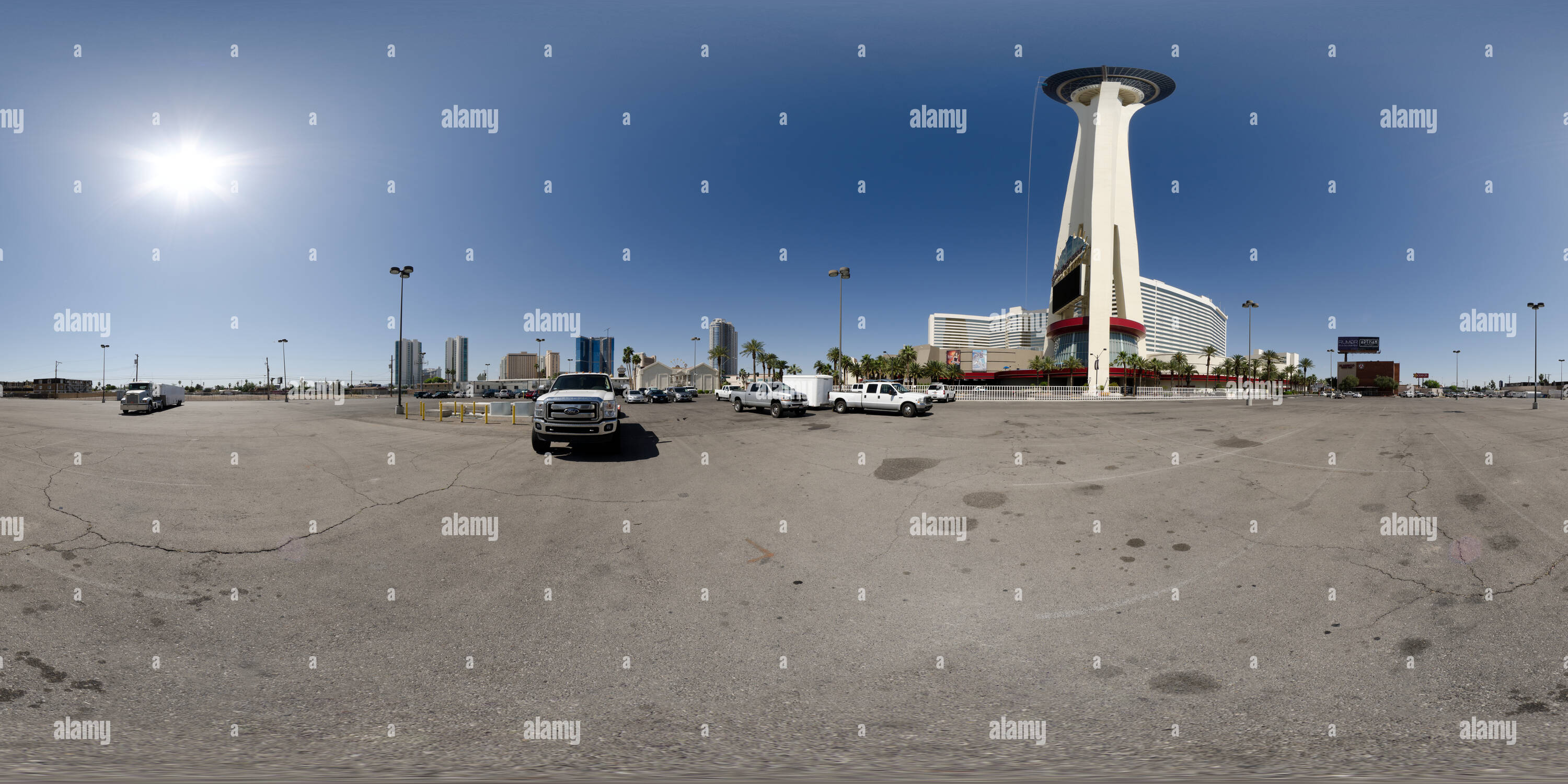 360° view of Stratosphere Las Vegas - Alamy
